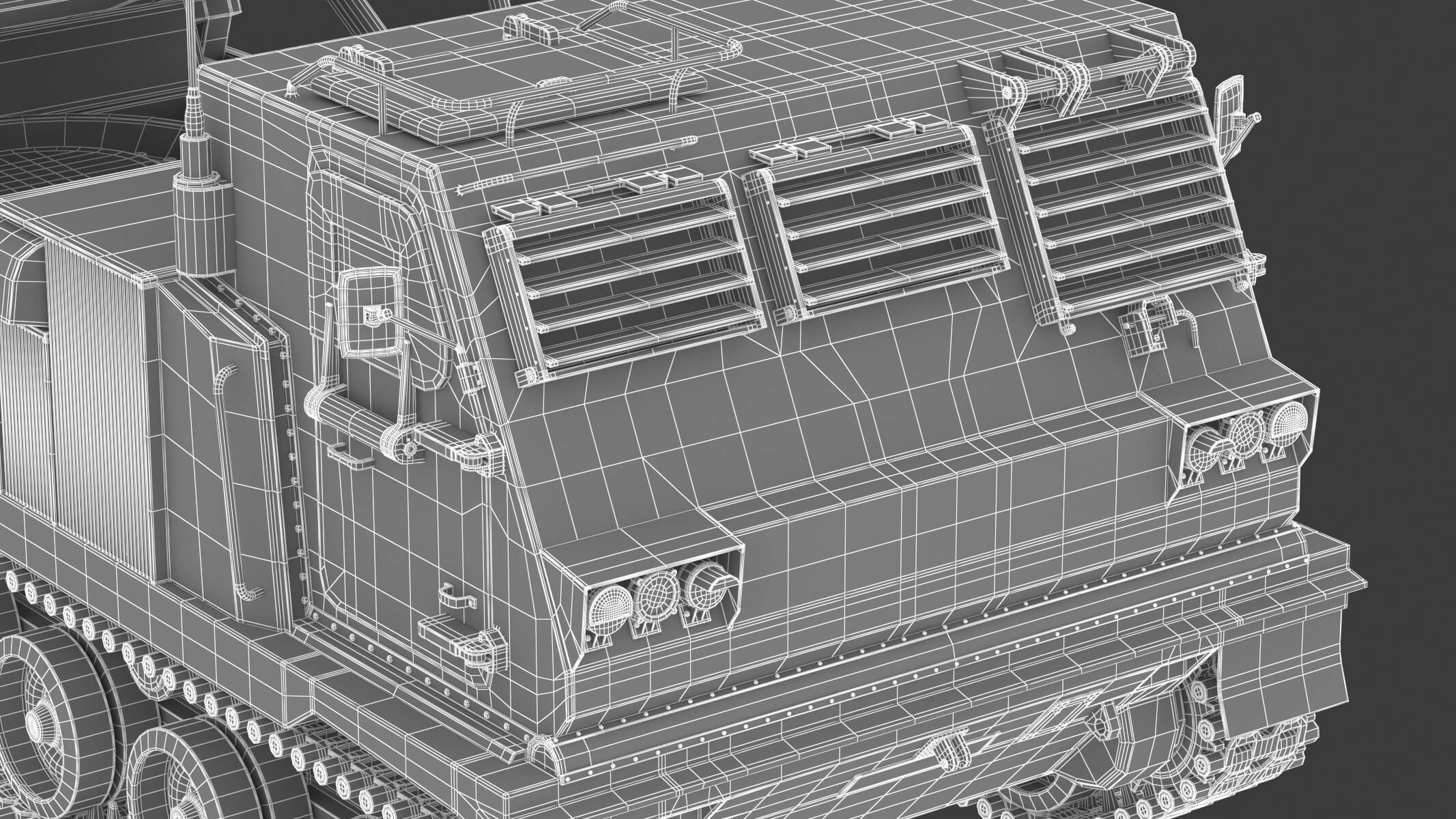 M270 Multiple Launch Rocket System - 3D Model by frezzy