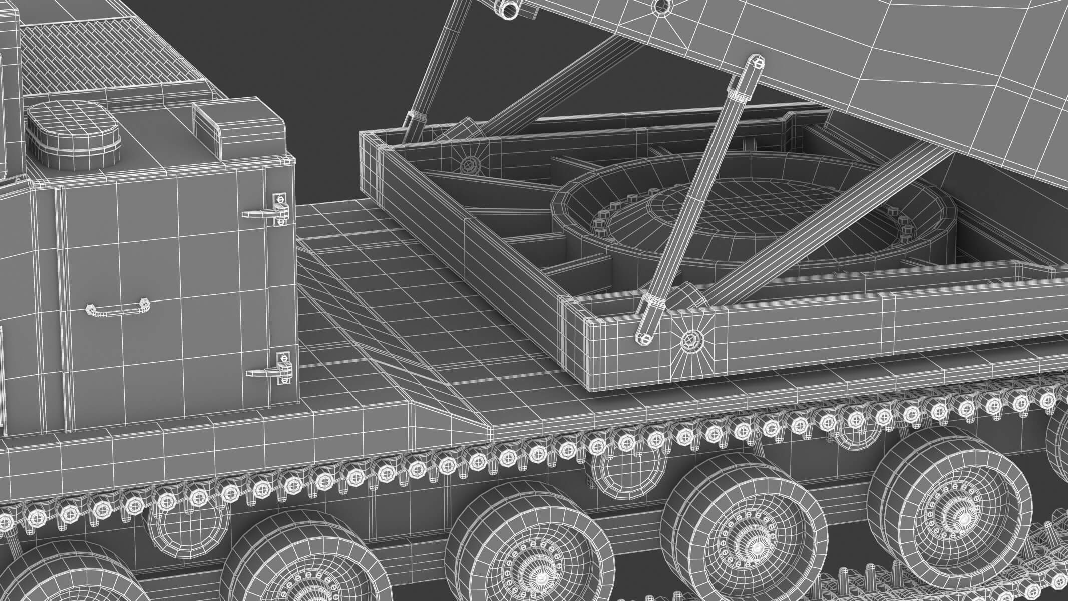 M270 Multiple Launch Rocket System - 3D Model by frezzy