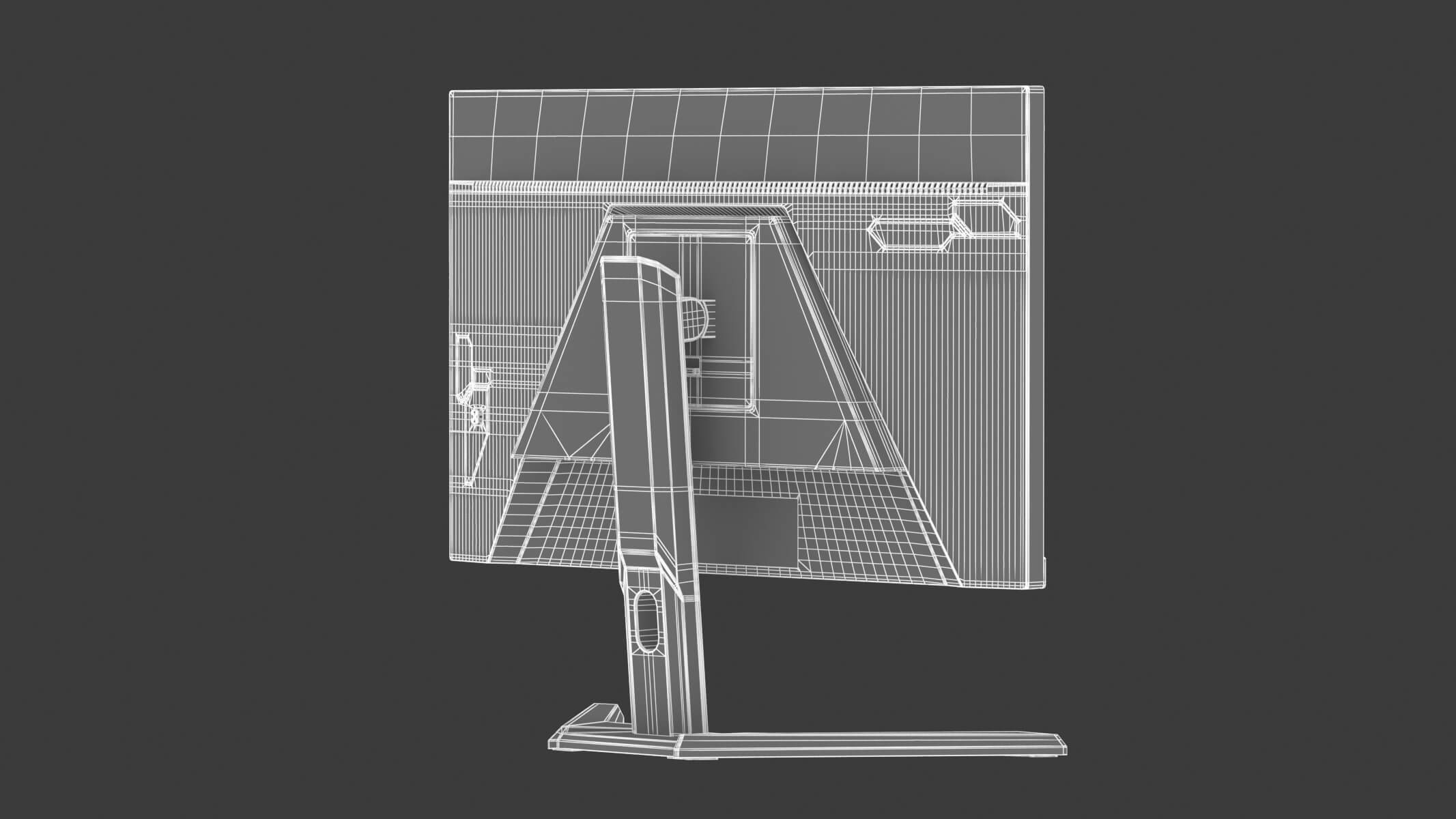 M27Q P Gaming Monitor - 3D Model by frezzy