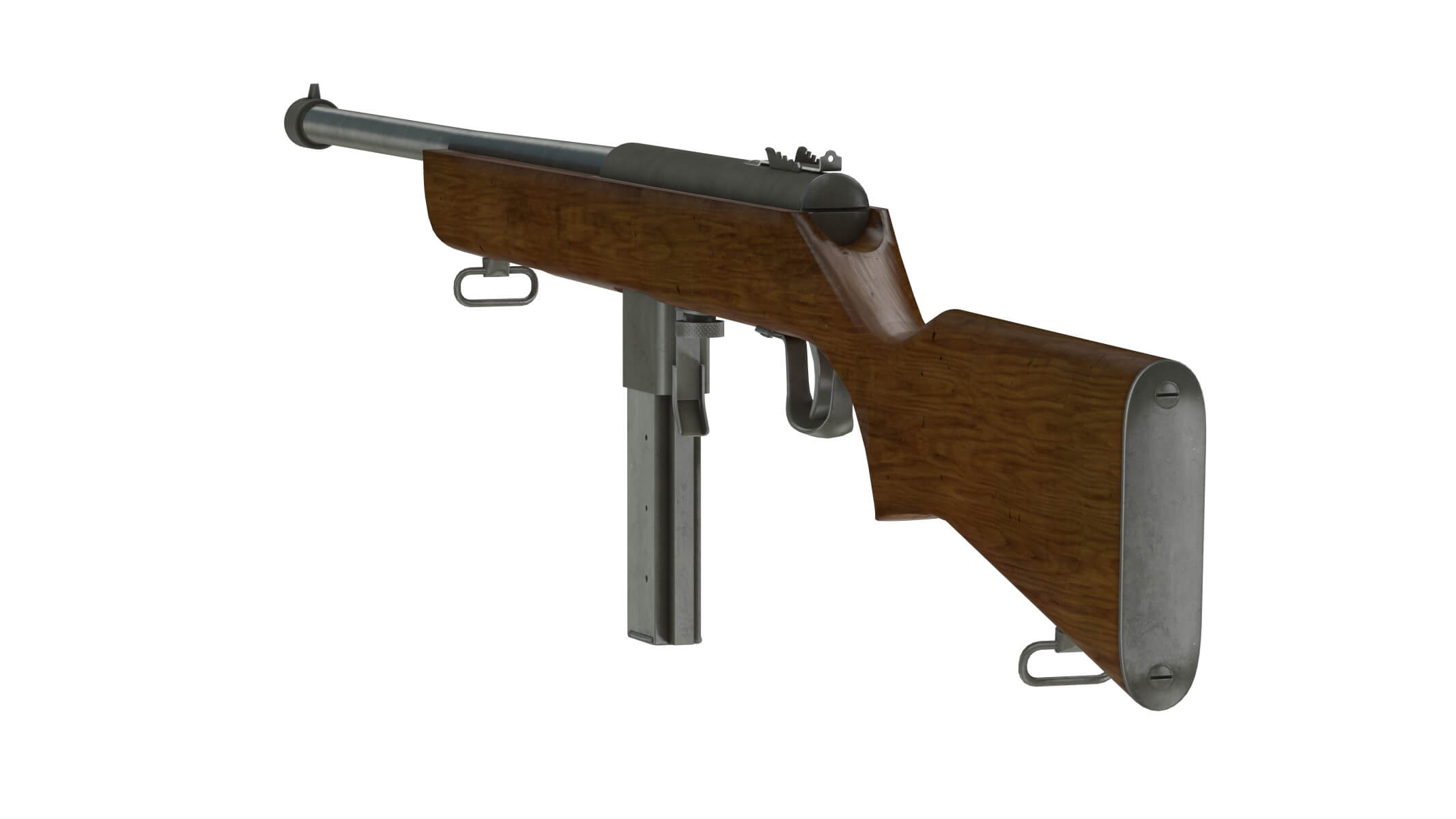 M50 Reising Low Poly - 3D Model by frezzy