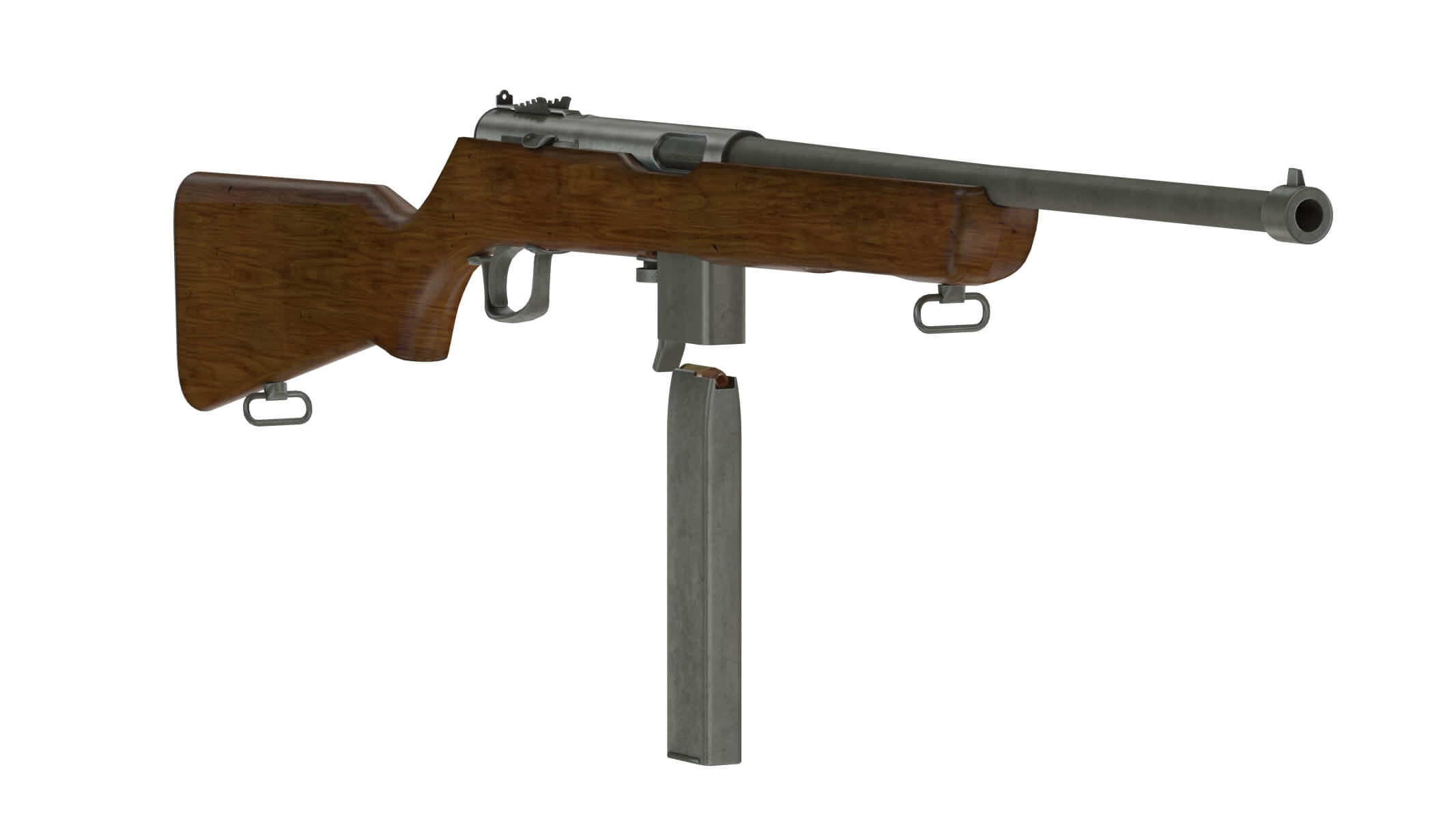 M50 Reising Low Poly - 3D Model by frezzy