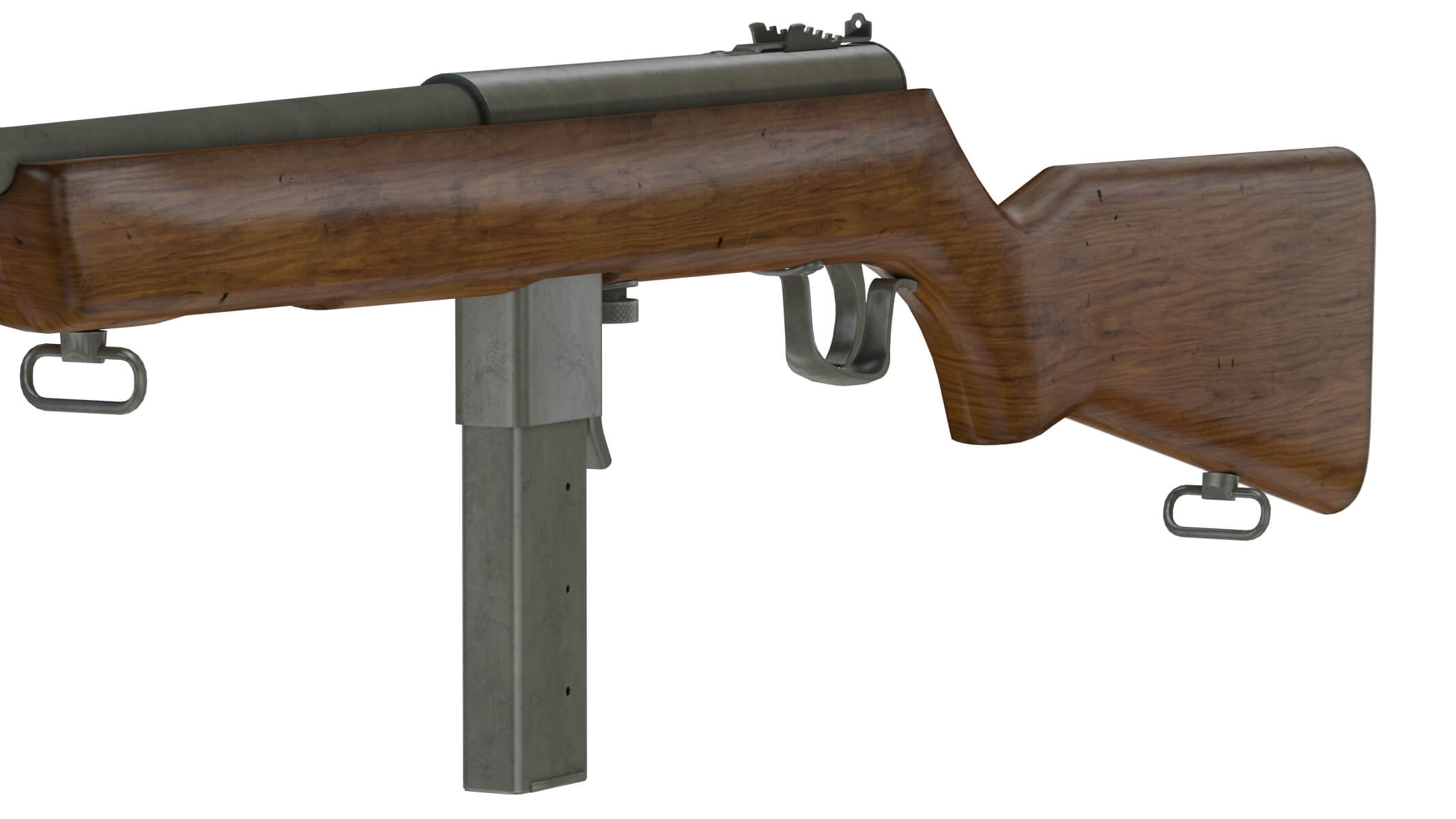 M50 Reising Low Poly - 3D Model by frezzy