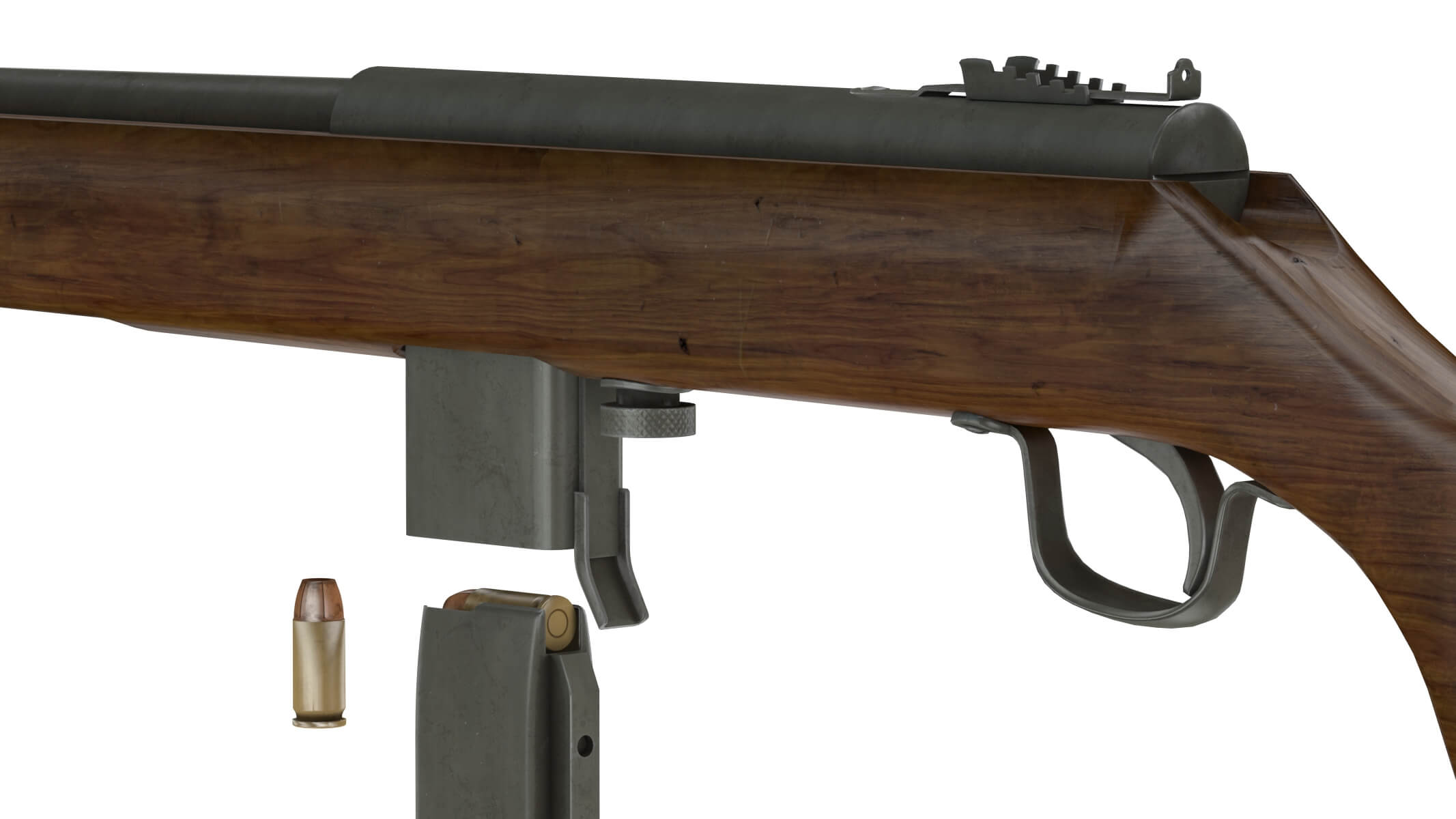 M50 Reising Low Poly - 3D Model by frezzy