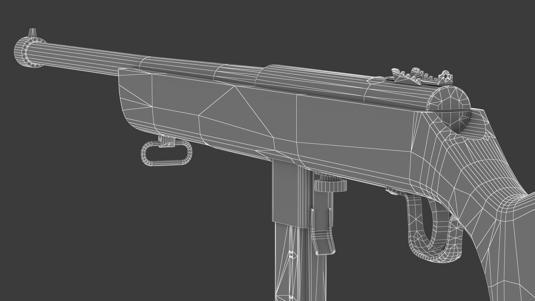 M50 Reising Low Poly - 3D Model by frezzy