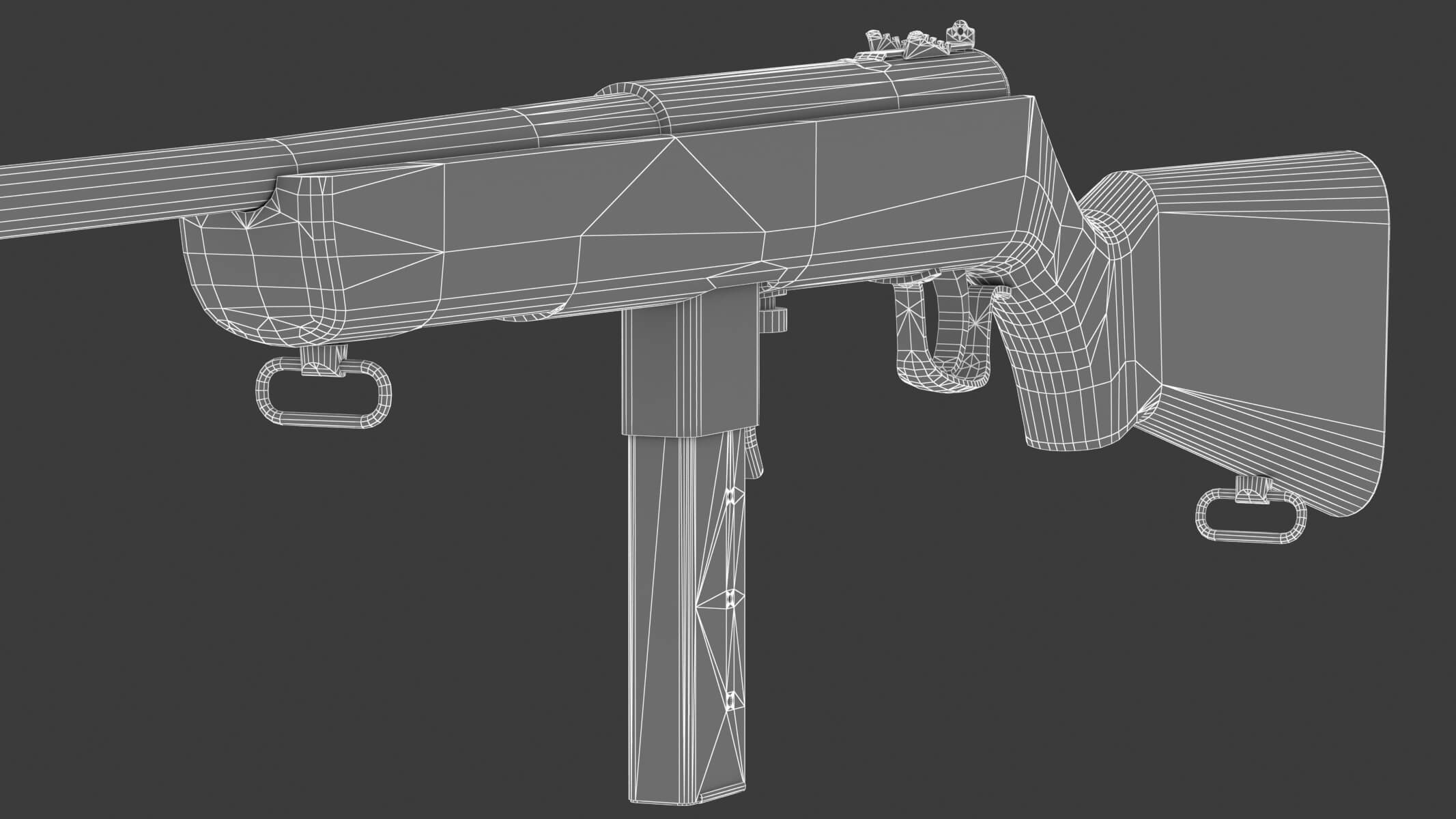 M50 Reising Low Poly - 3D Model by frezzy