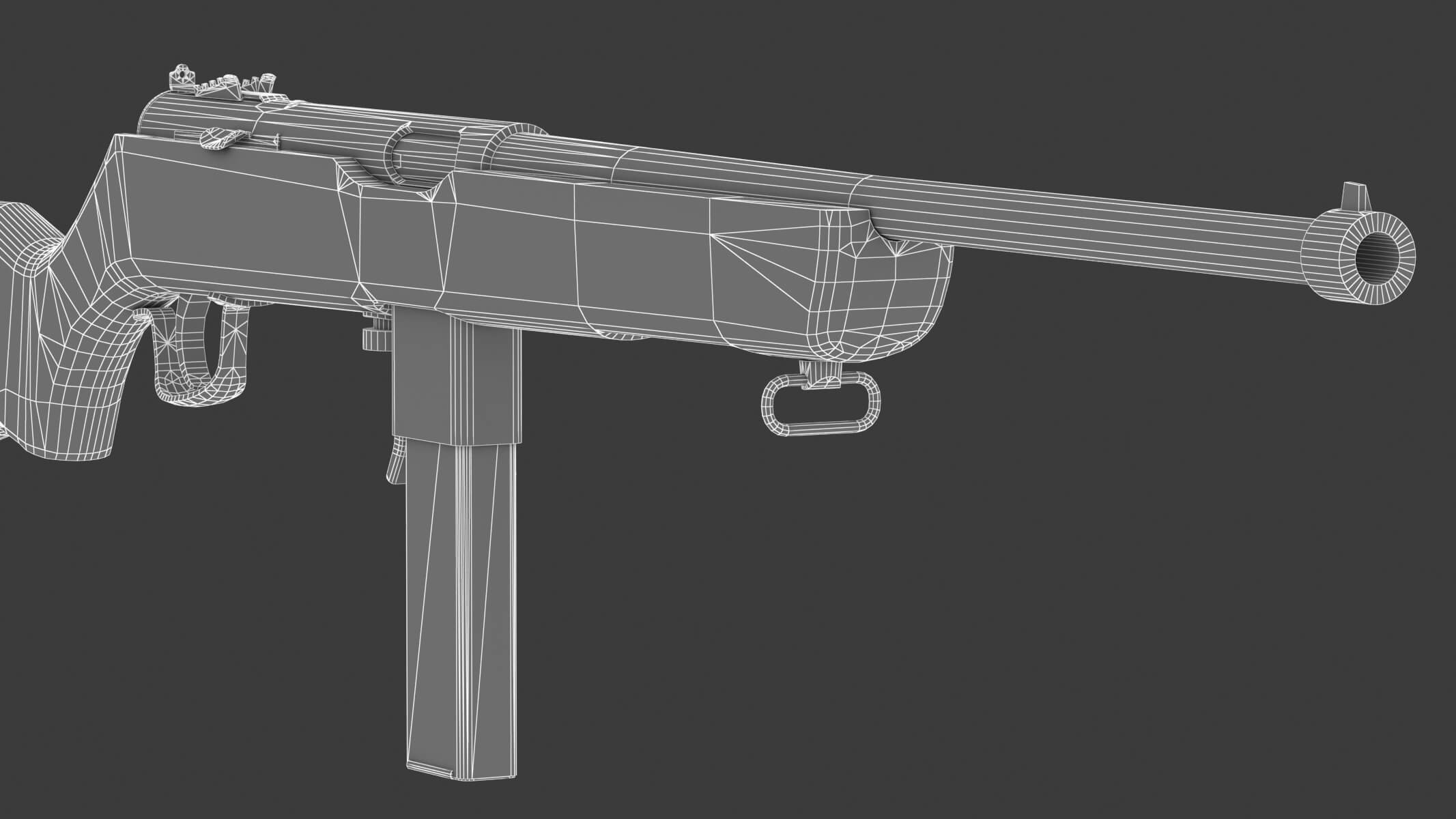 M50 Reising Low Poly - 3D Model by frezzy