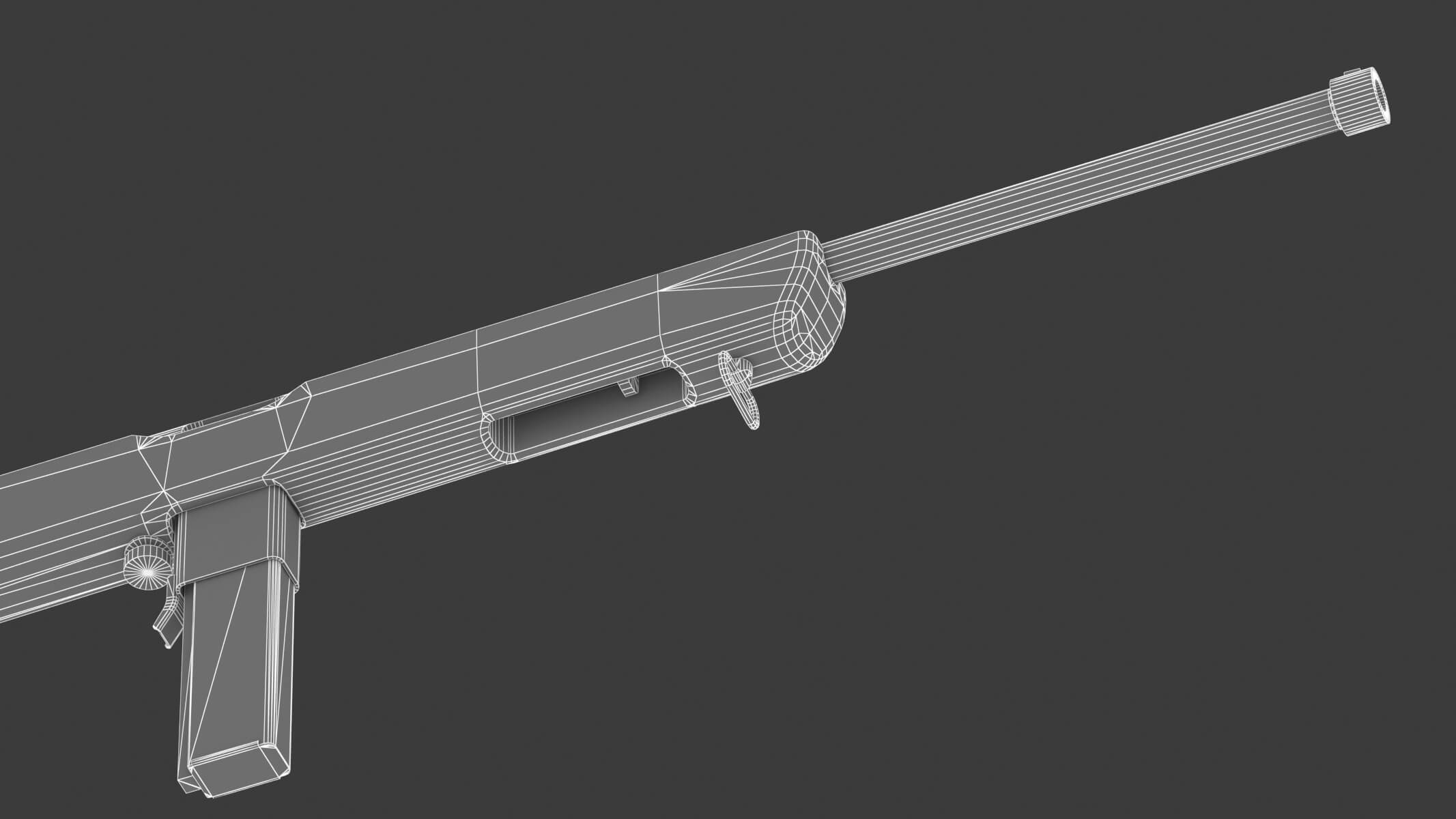 M50 Reising Low Poly - 3D Model by frezzy