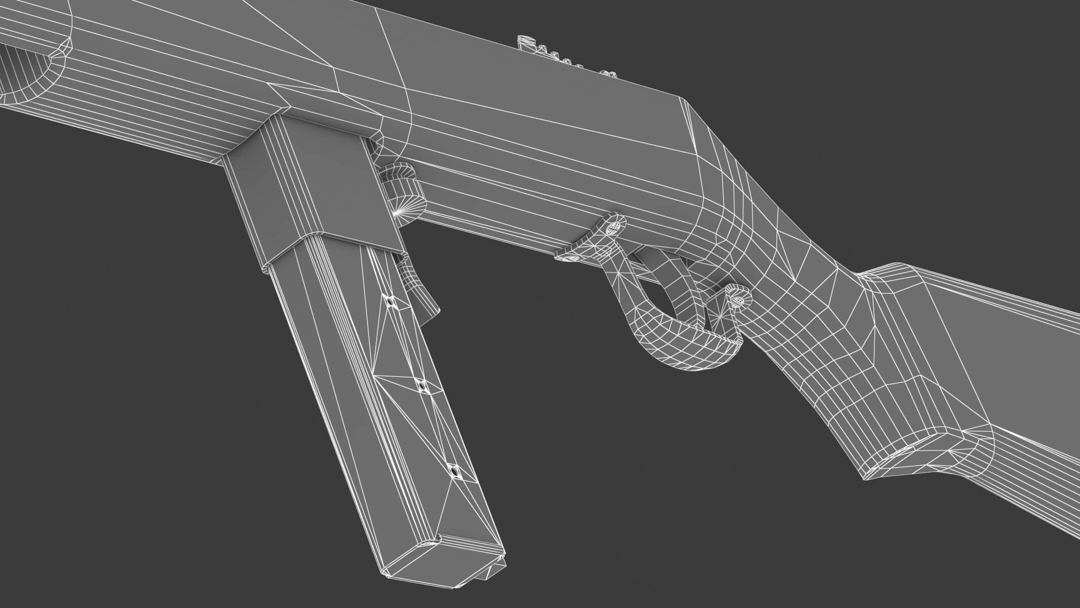 M50 Reising Low Poly - 3D Model by frezzy