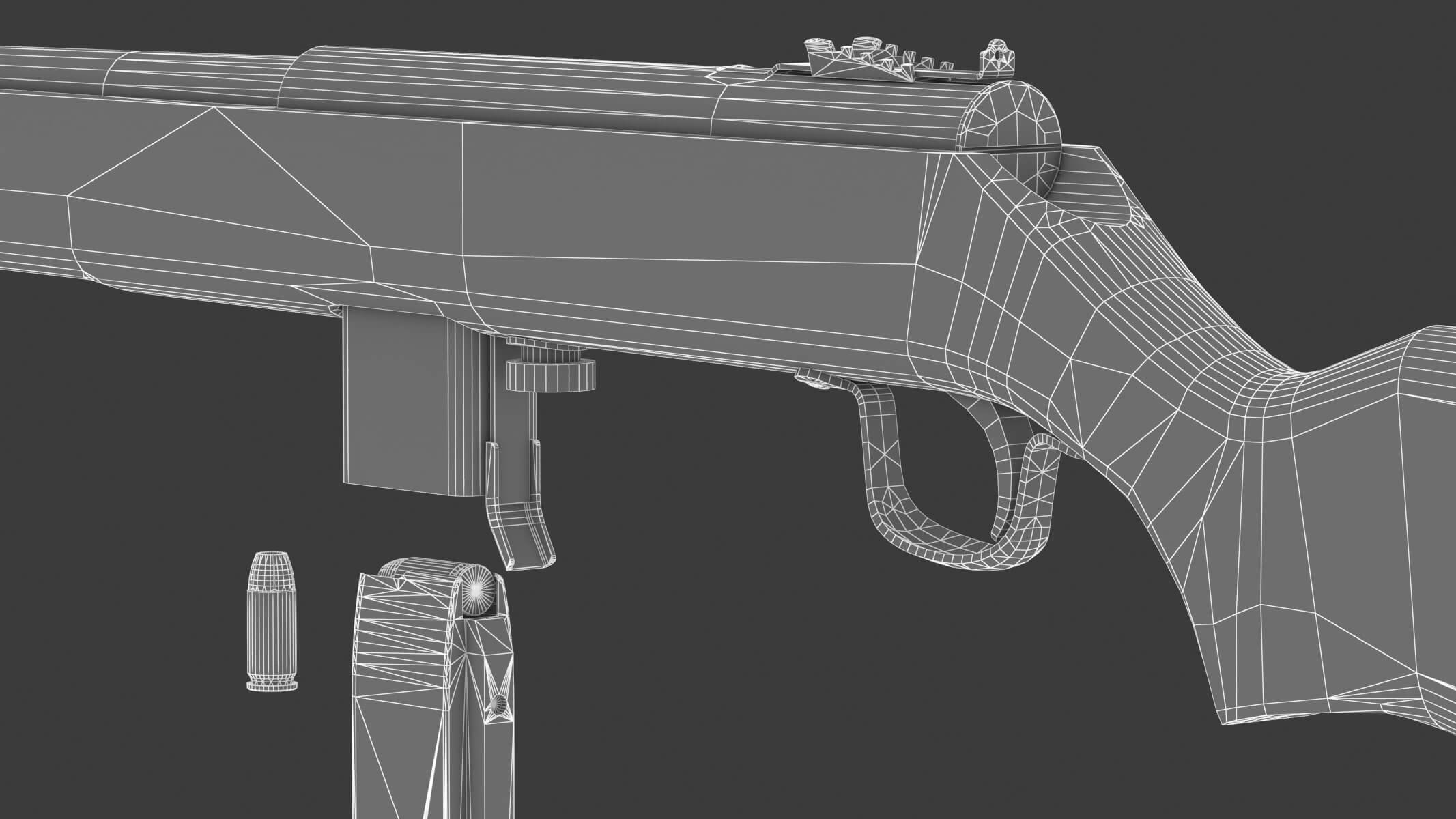 M50 Reising Low Poly - 3D Model by frezzy
