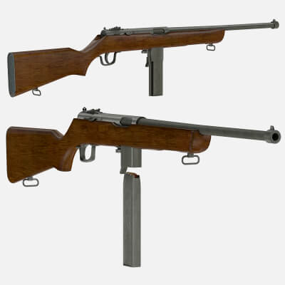 M50 Reising Low Poly - 3D Model by frezzy