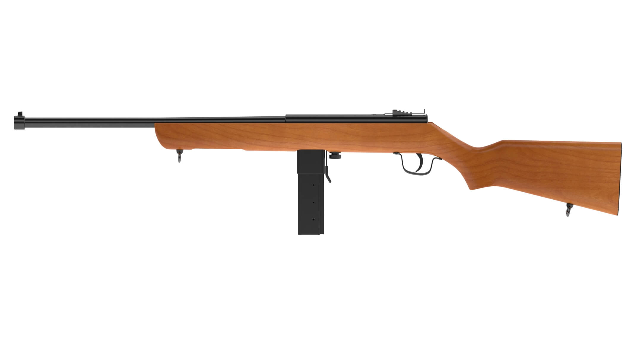 M50 Reising Submachine Gun - 3D Model by frezzy