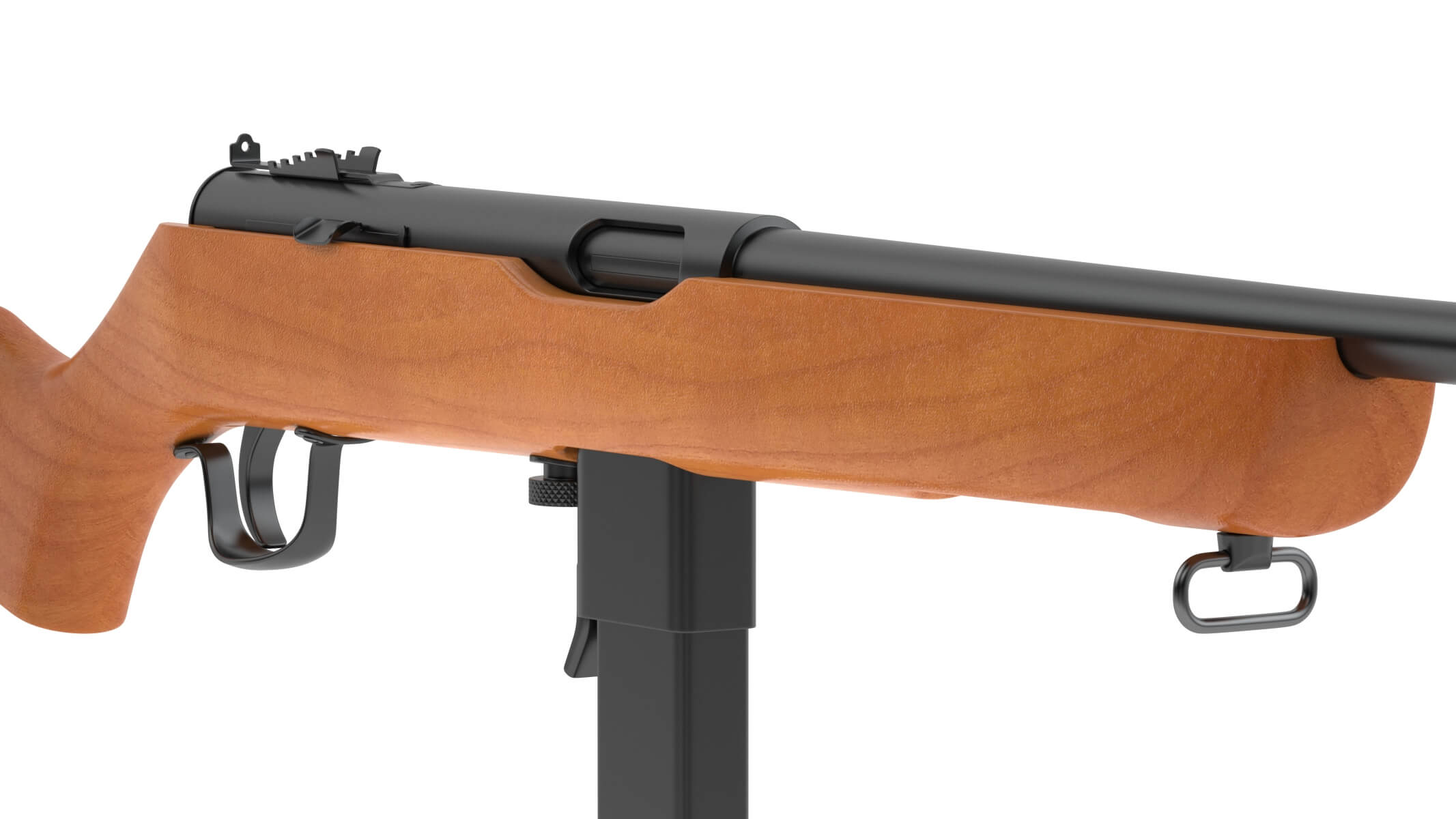 M50 Reising Submachine Gun - 3D Model by frezzy