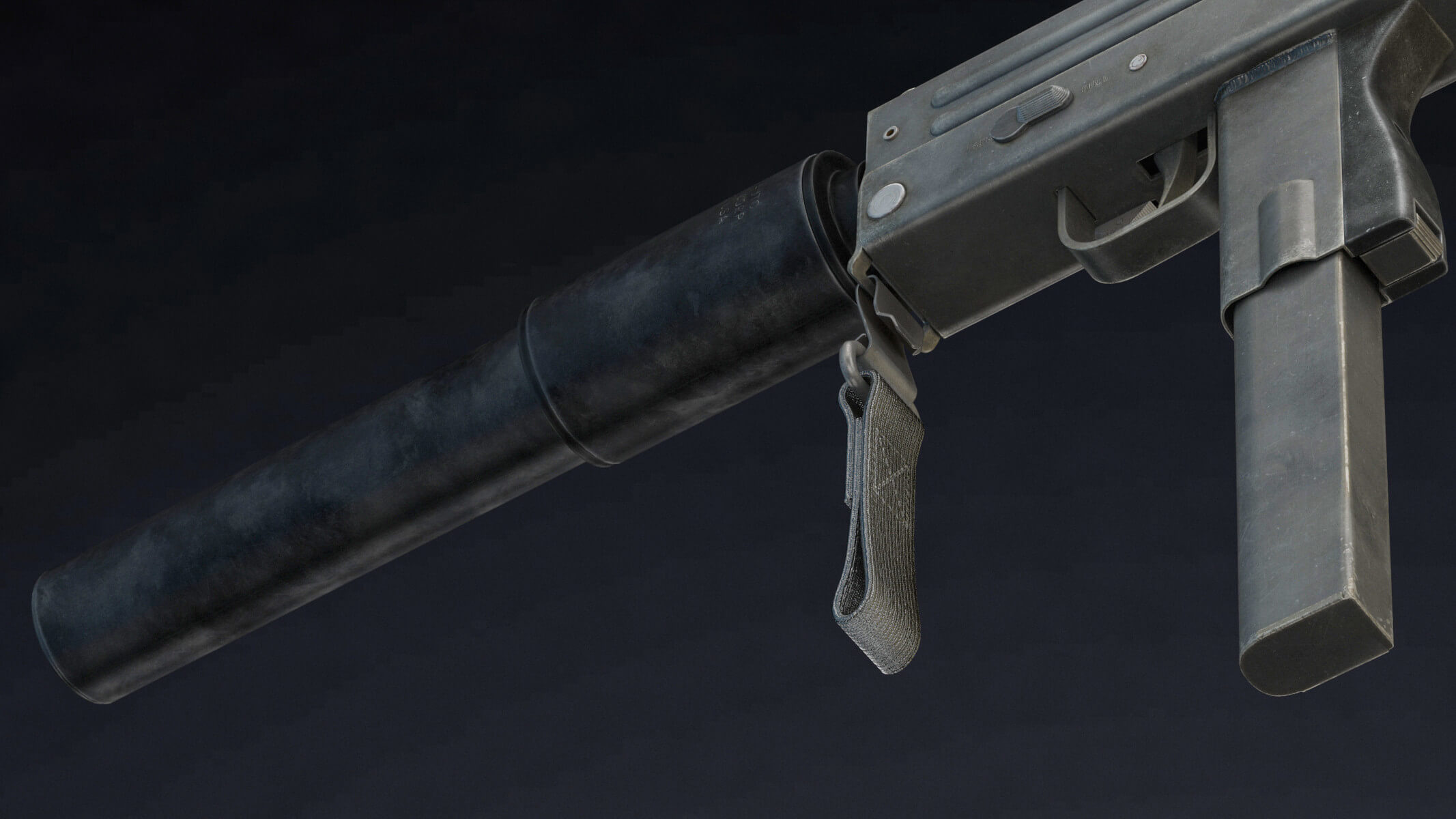 Mac 10 Low Poly - 3D Model by frezzy