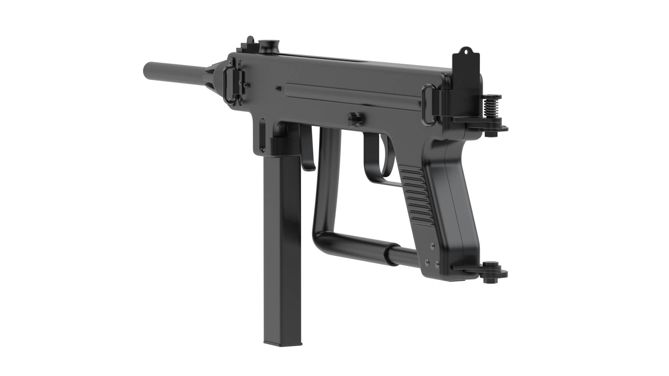 Madsen M-50 3D Model by frezzy