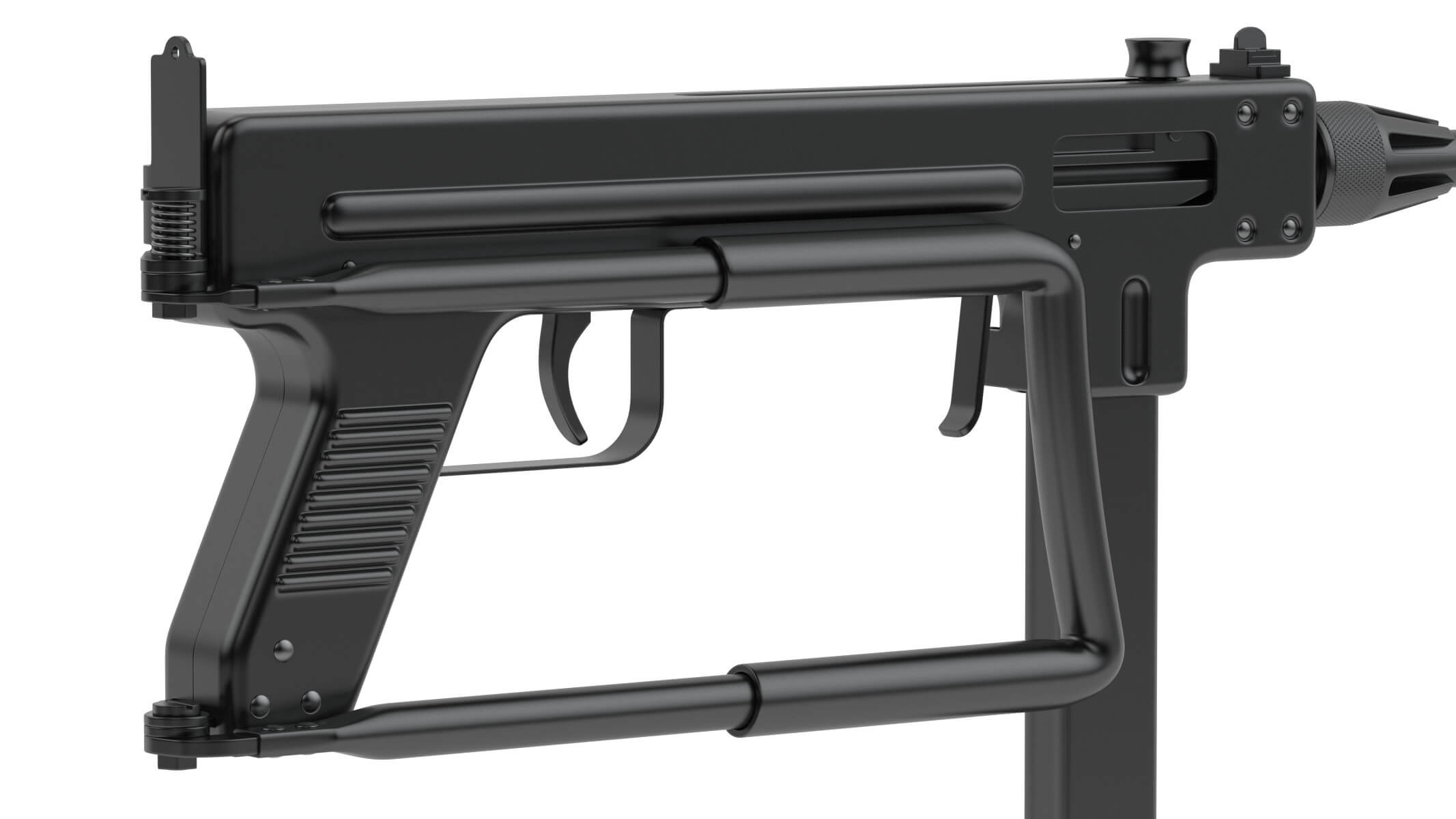 Madsen M-50 3D Model by frezzy