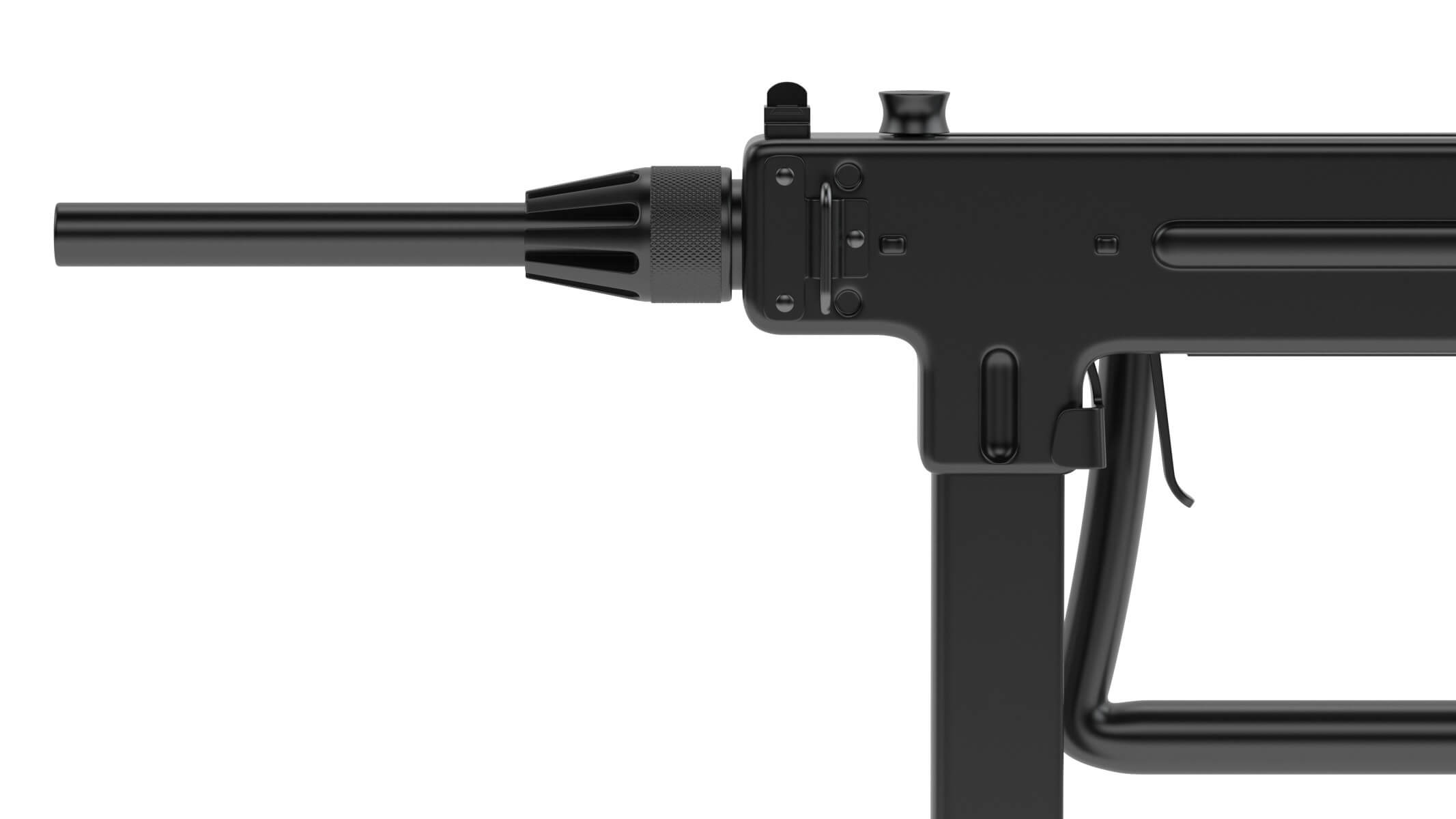 Madsen M-50 3D Model by frezzy