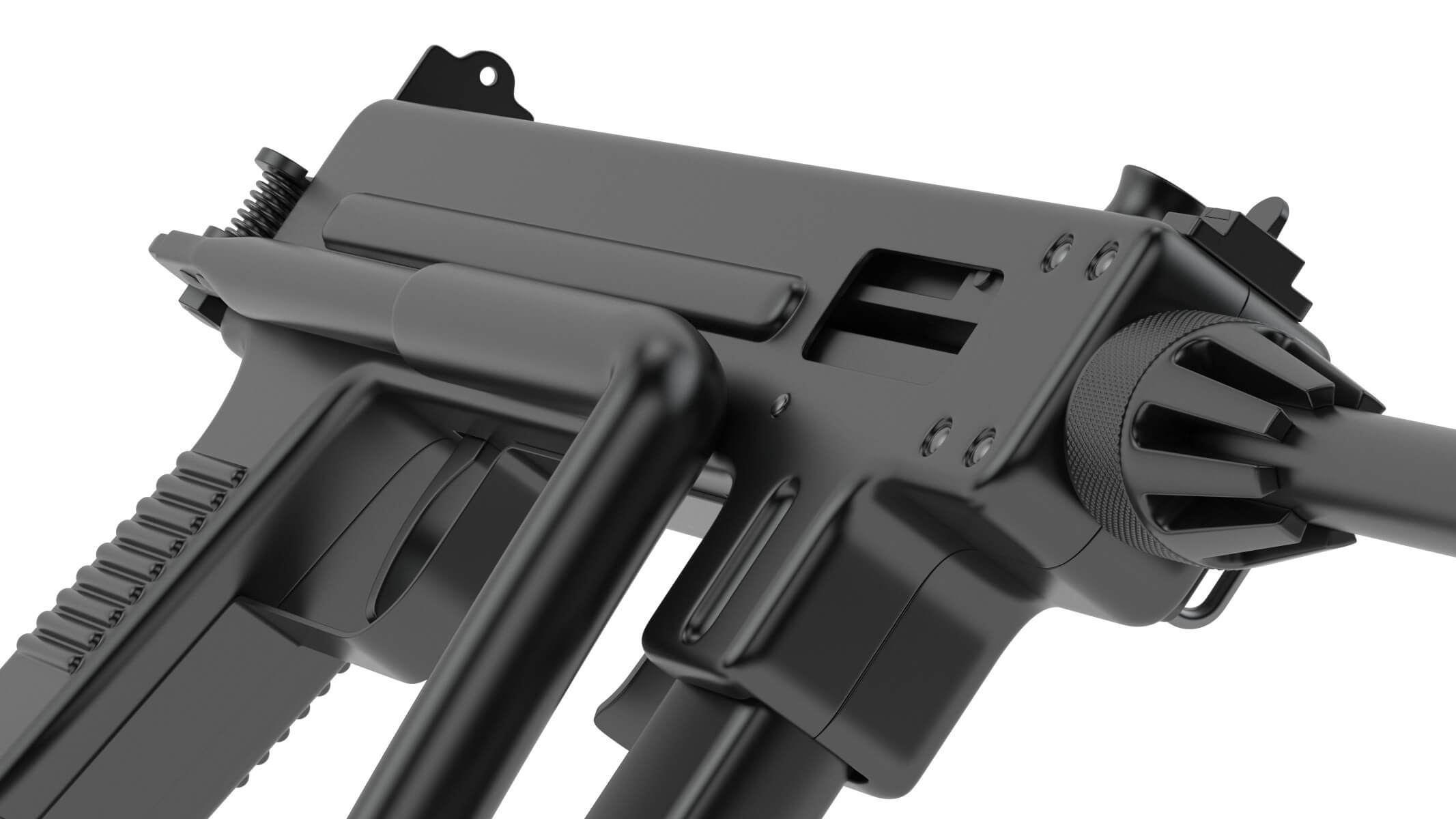 Madsen M-50 3D Model by frezzy