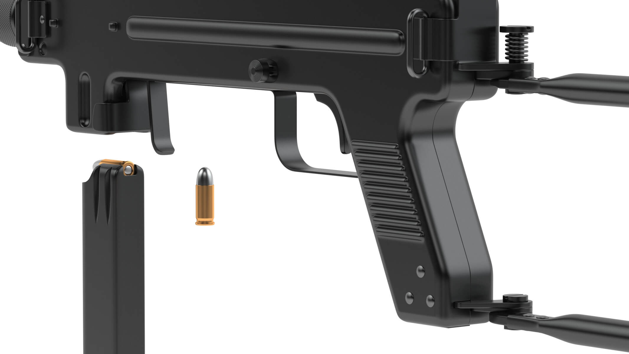 Madsen M-50 3D Model by frezzy