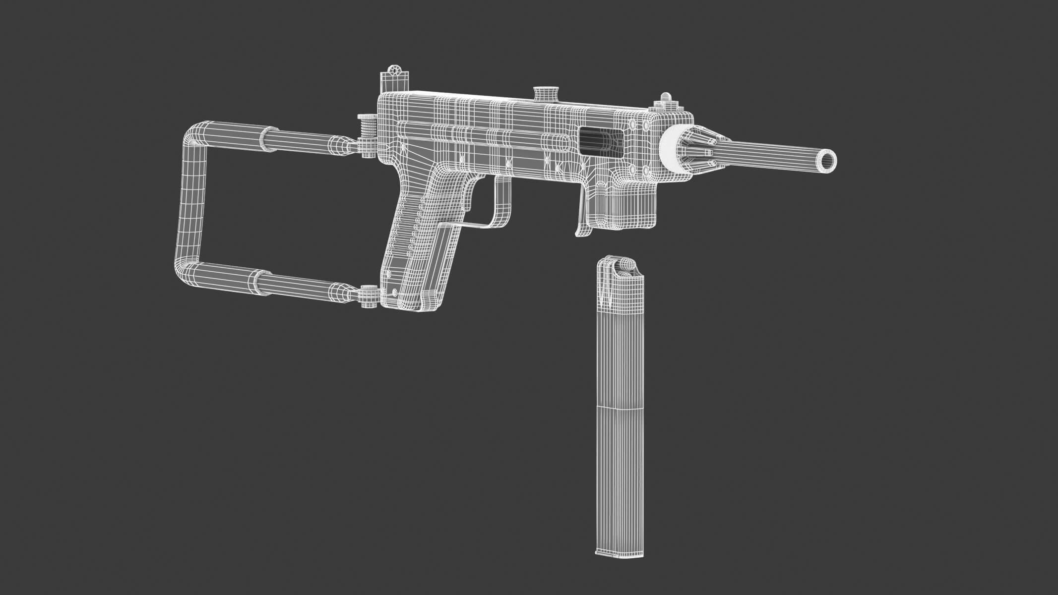 Madsen M-50 3D Model by frezzy