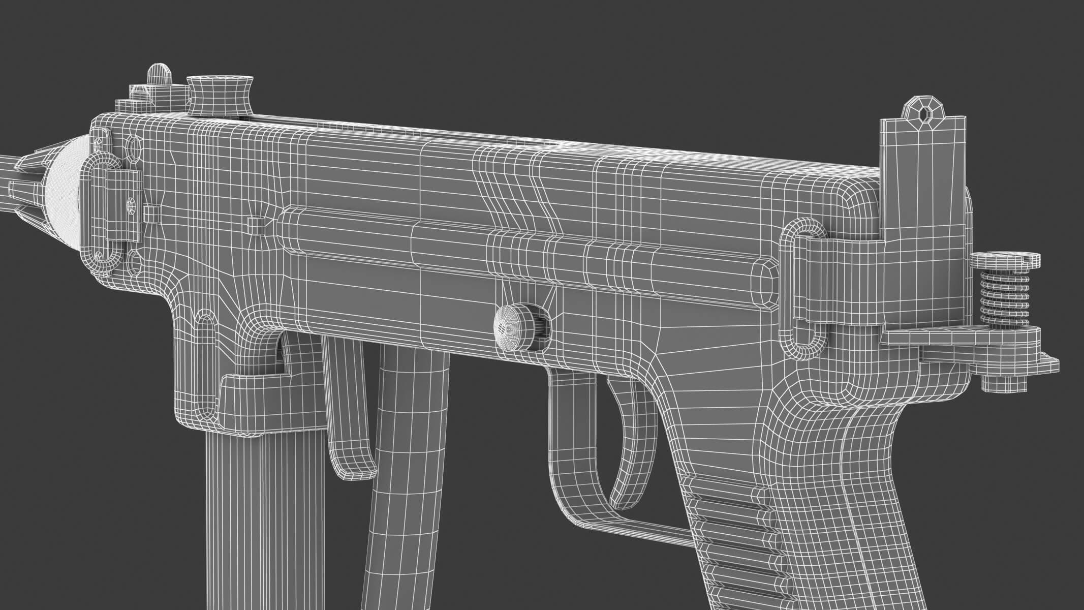 Madsen M-50 3D Model by frezzy
