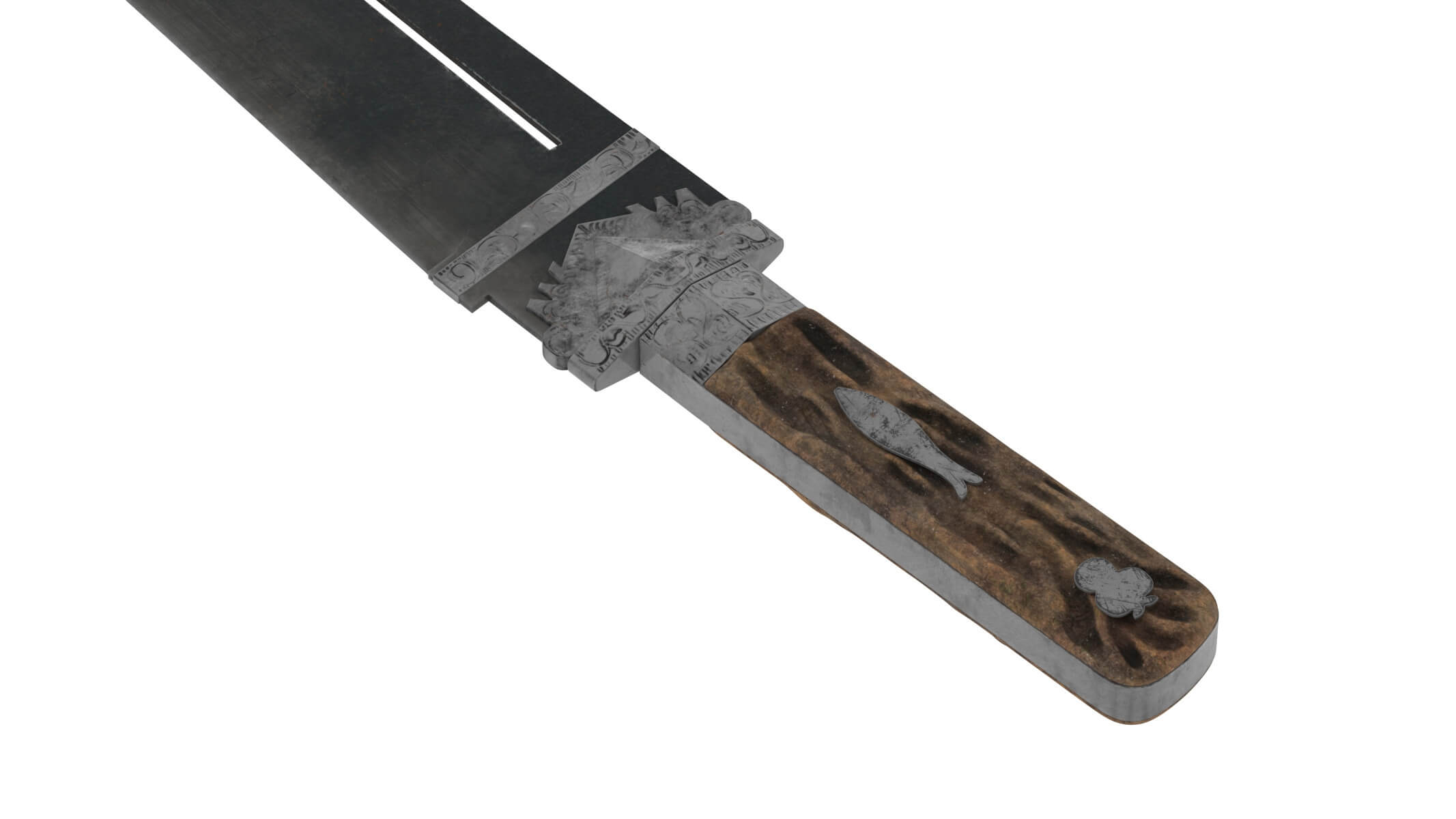 Malappuram Kathi Dagger - 3D Model by frezzy