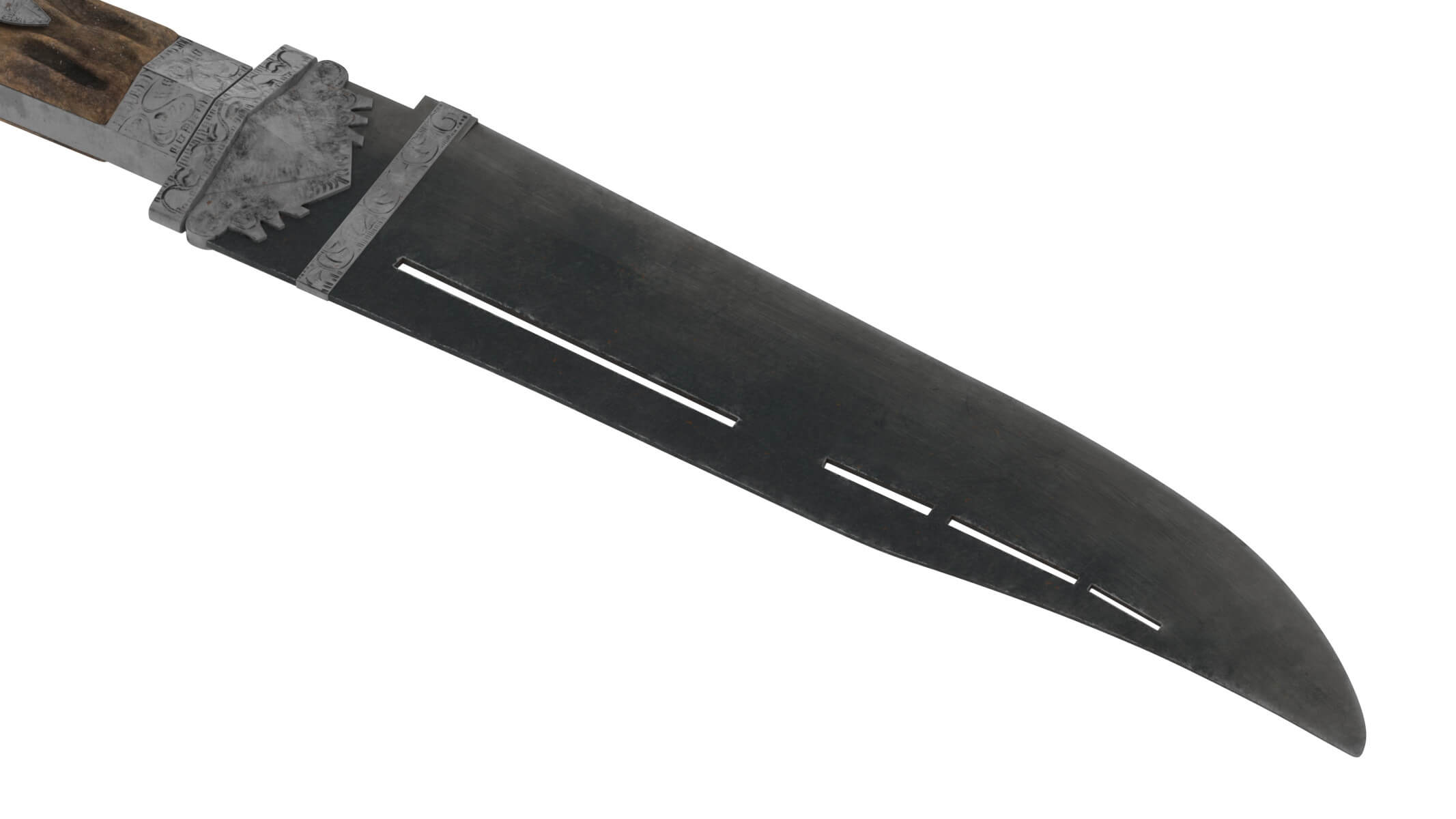 Malappuram Kathi Dagger - 3D Model by frezzy