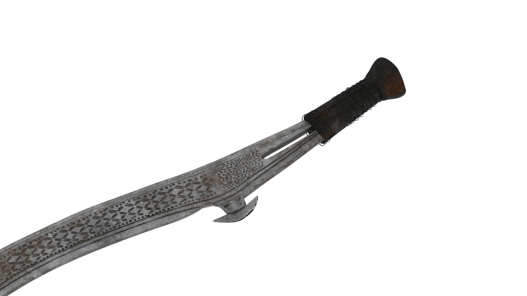 Mambele Sword - 3D Model by frezzy