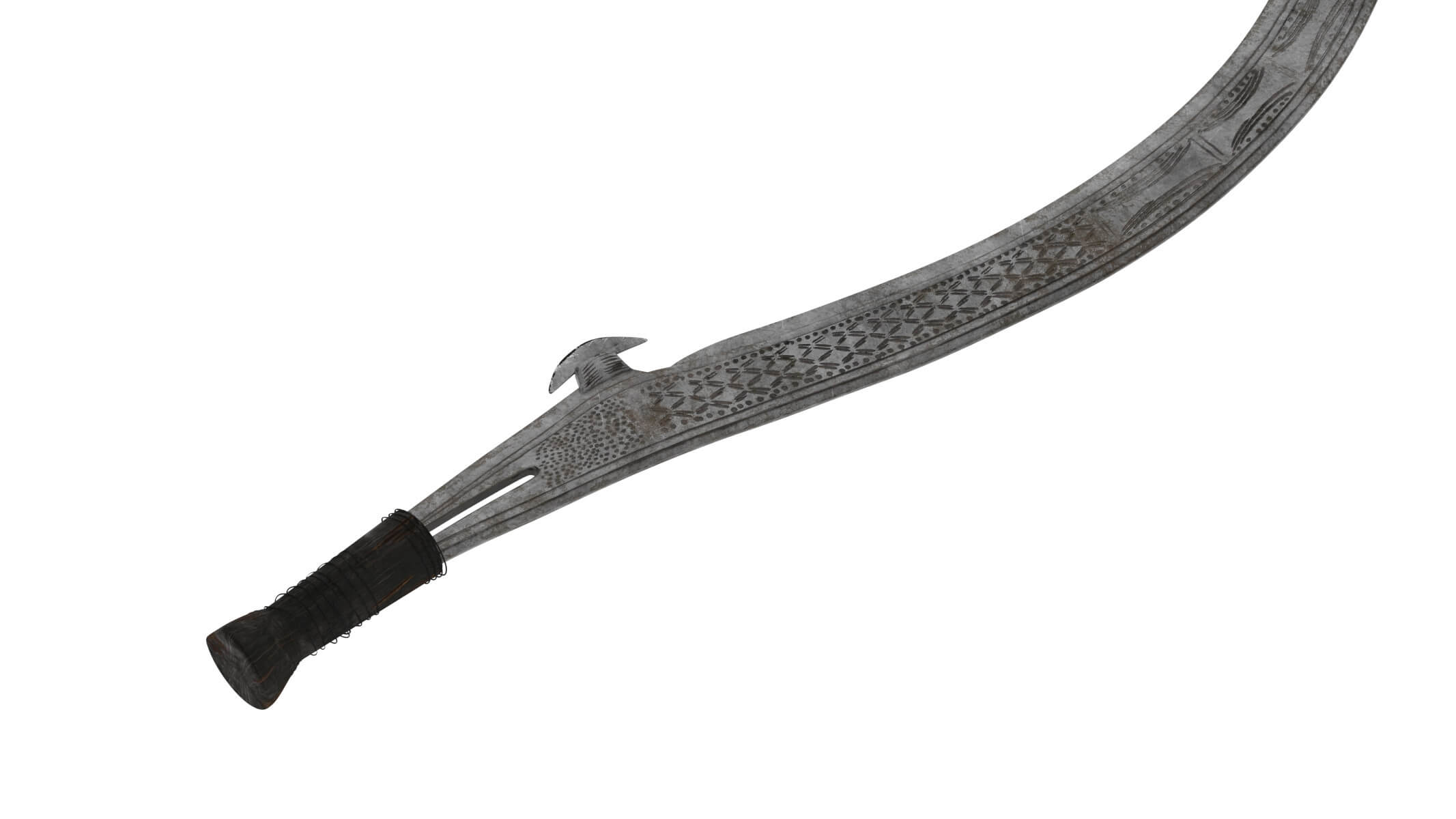 Mambele Sword - 3D Model by frezzy