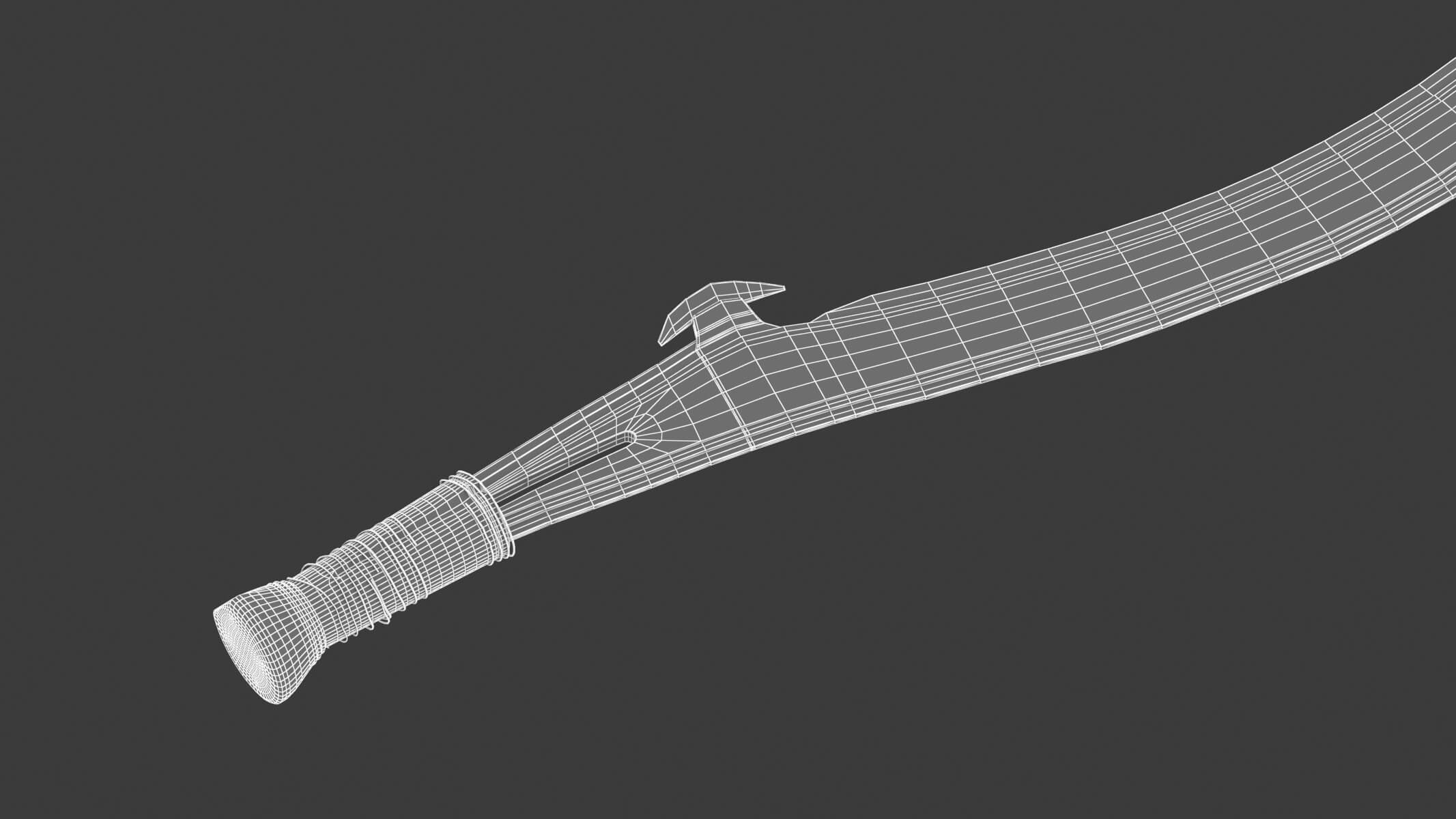 Mambele Sword - 3D Model by frezzy