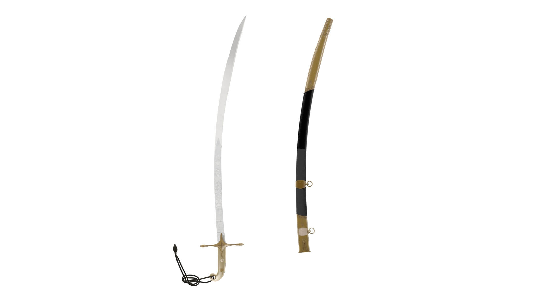 Mameluke Sword - 3D Model by frezzy