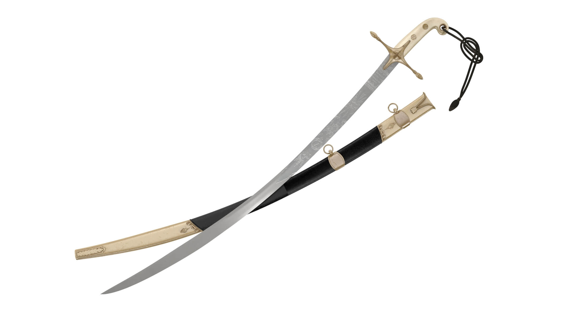 Mameluke Sword - 3D Model by frezzy