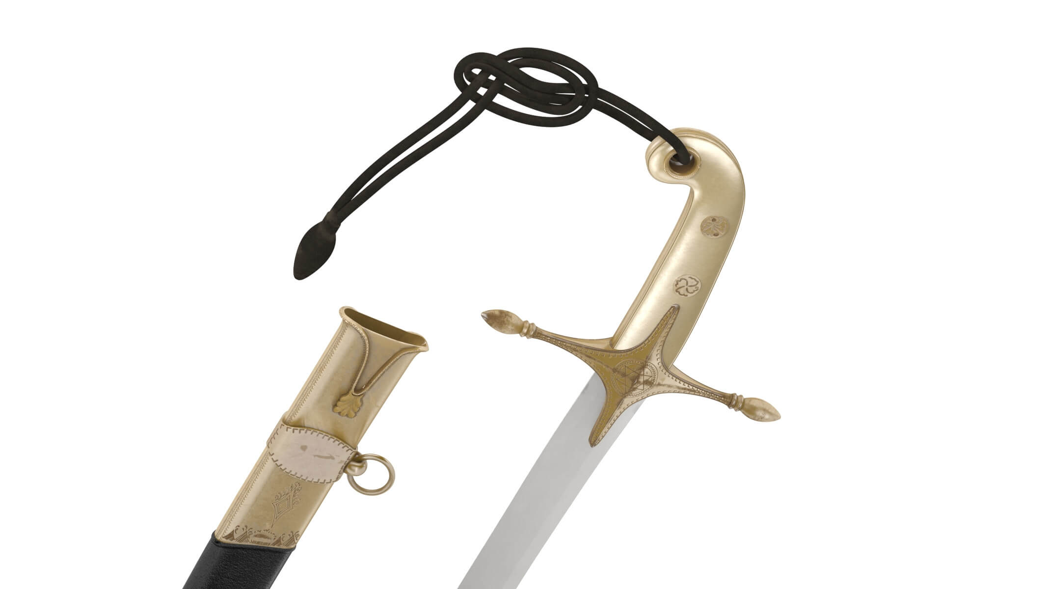 Mameluke Sword - 3D Model by frezzy