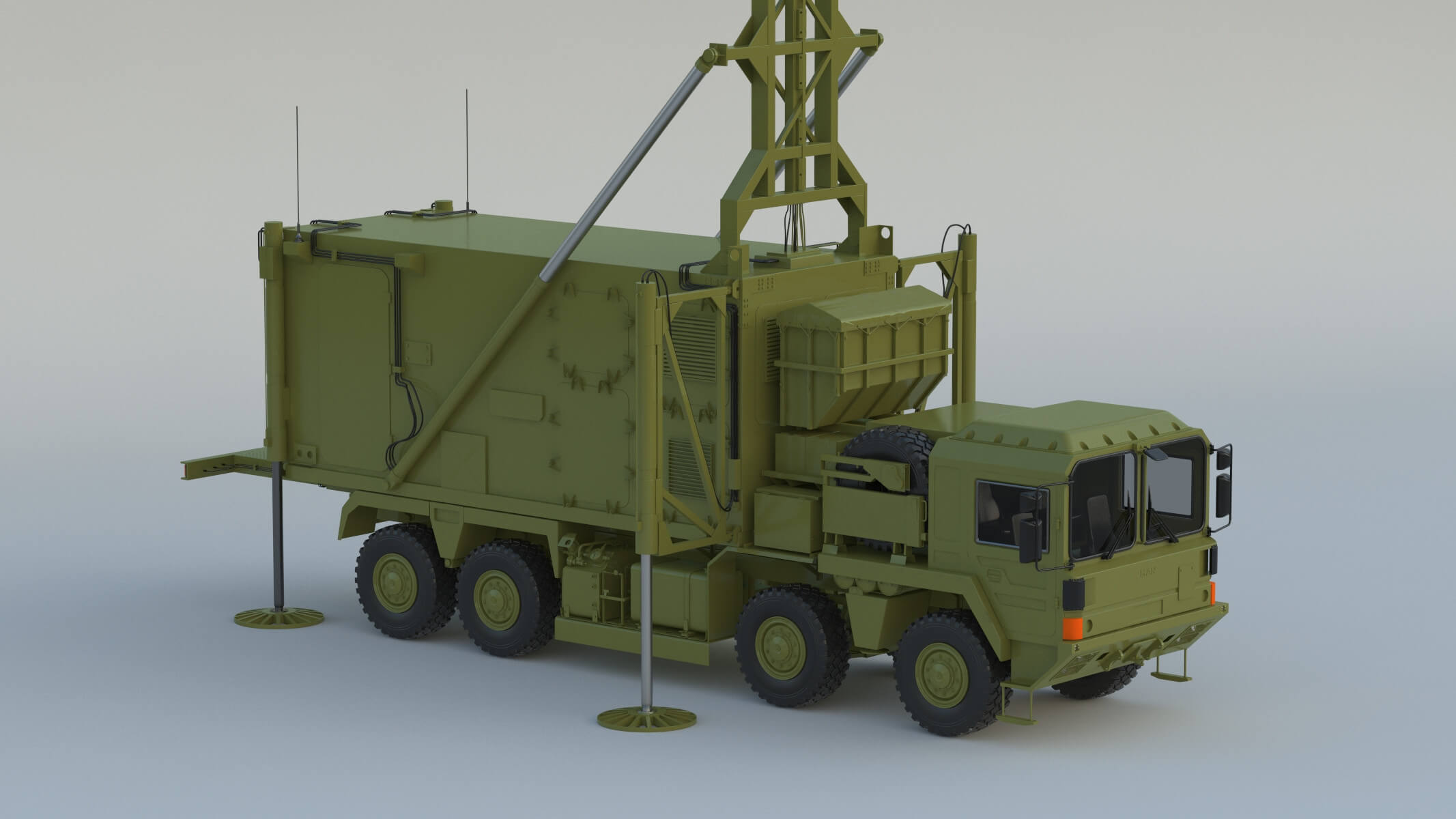 Man SX Radar - 3D Model by frezzy