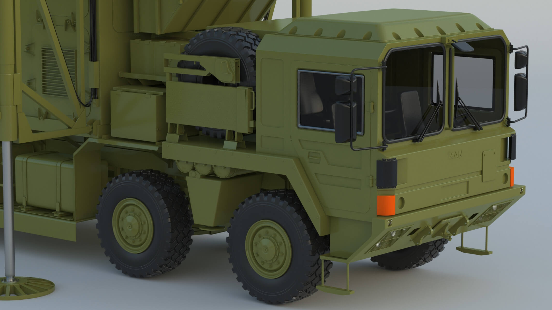 Man SX Radar - 3D Model by frezzy