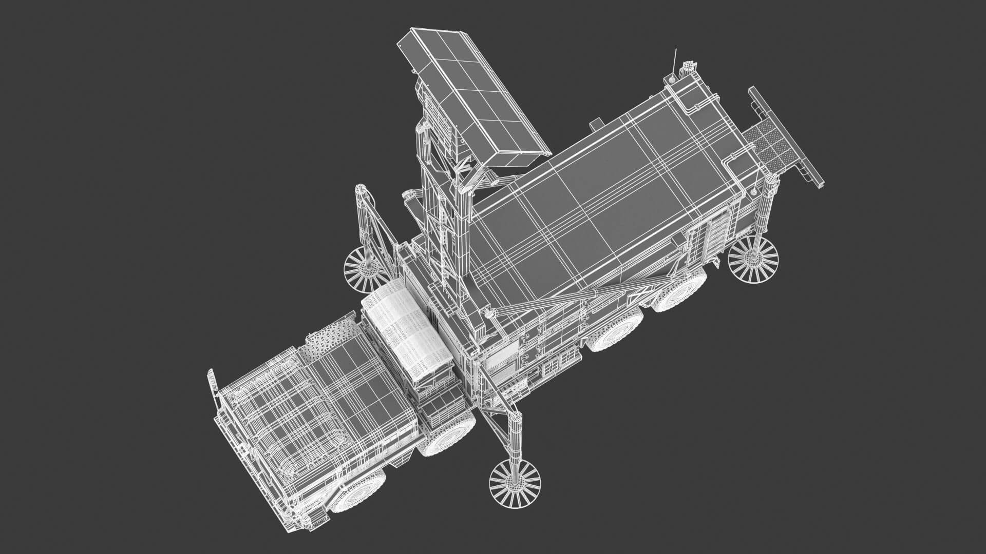 Man SX Radar - 3D Model by frezzy