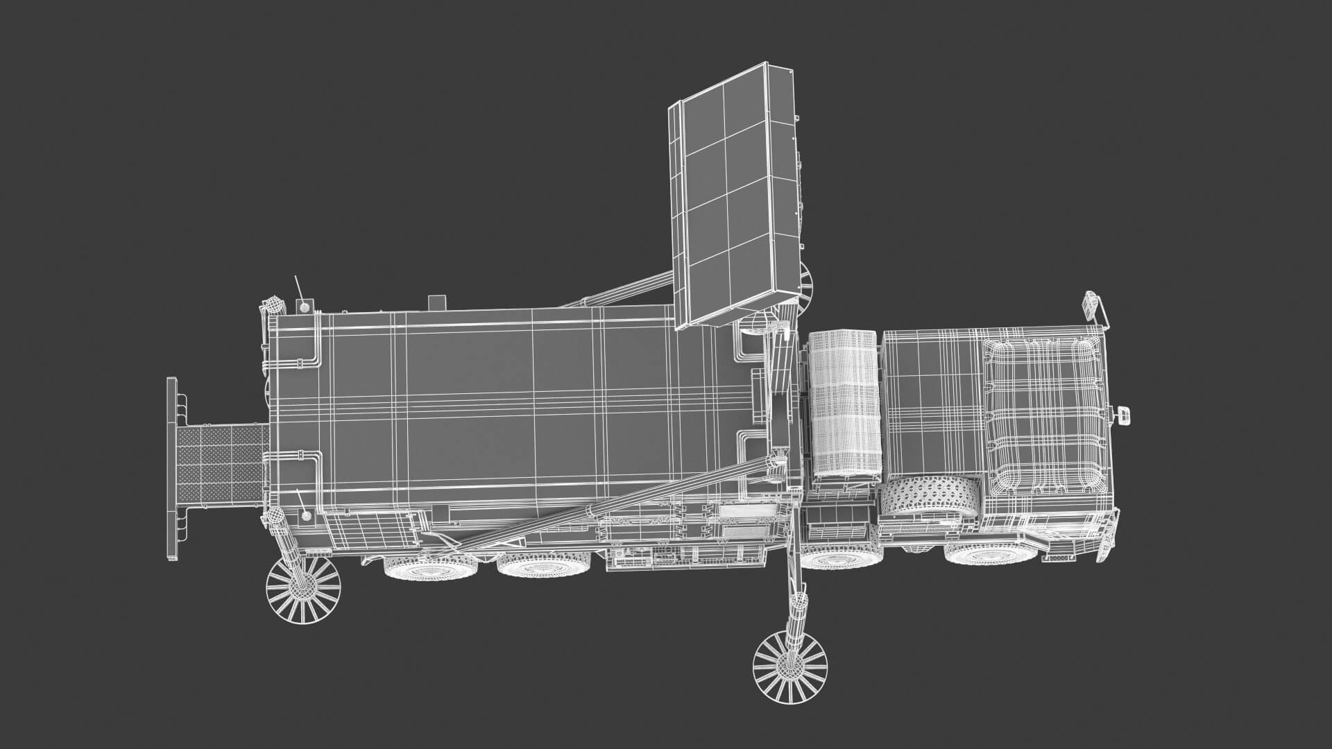 Man SX Radar - 3D Model by frezzy