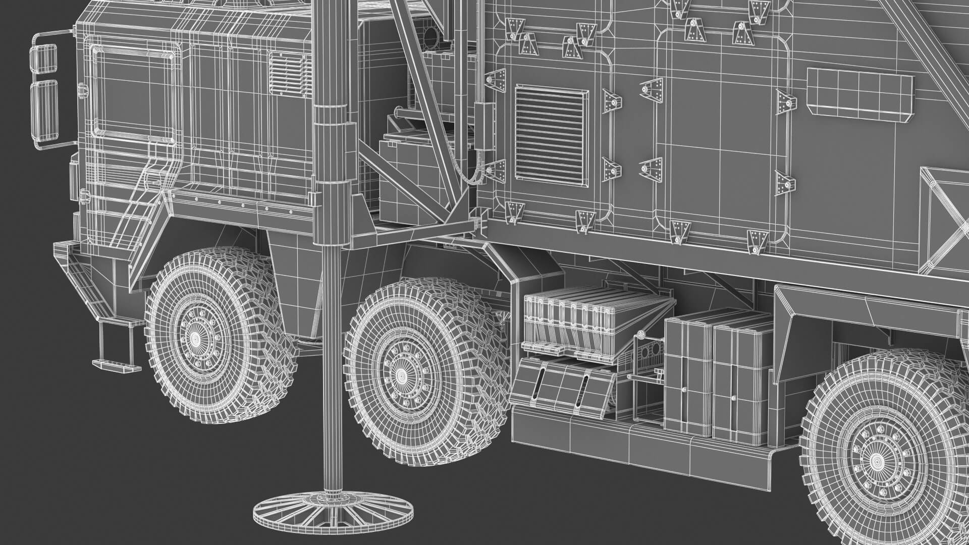 Man SX Radar - 3D Model by frezzy