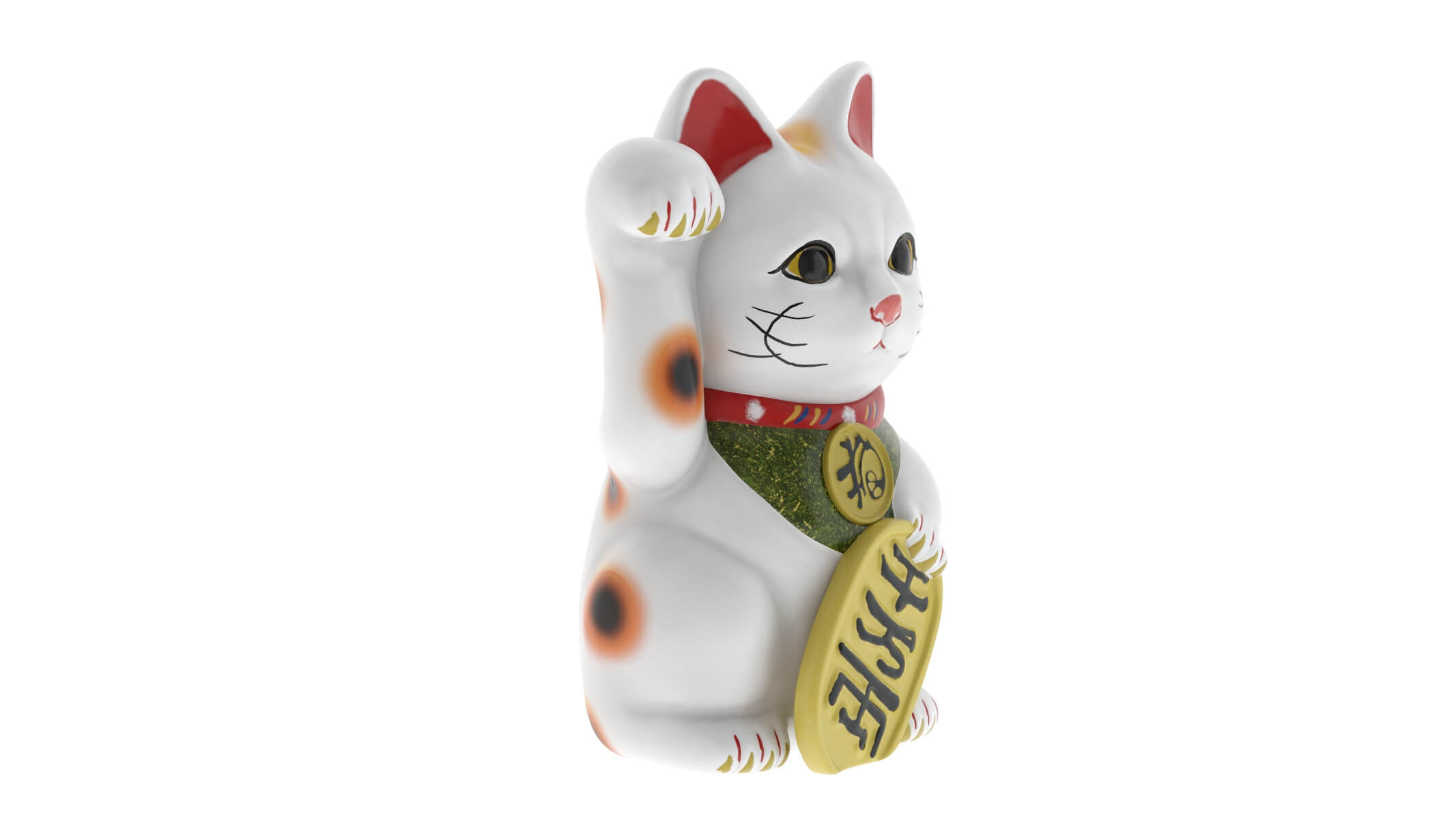 Maneki Neko - 3D Model by frezzy