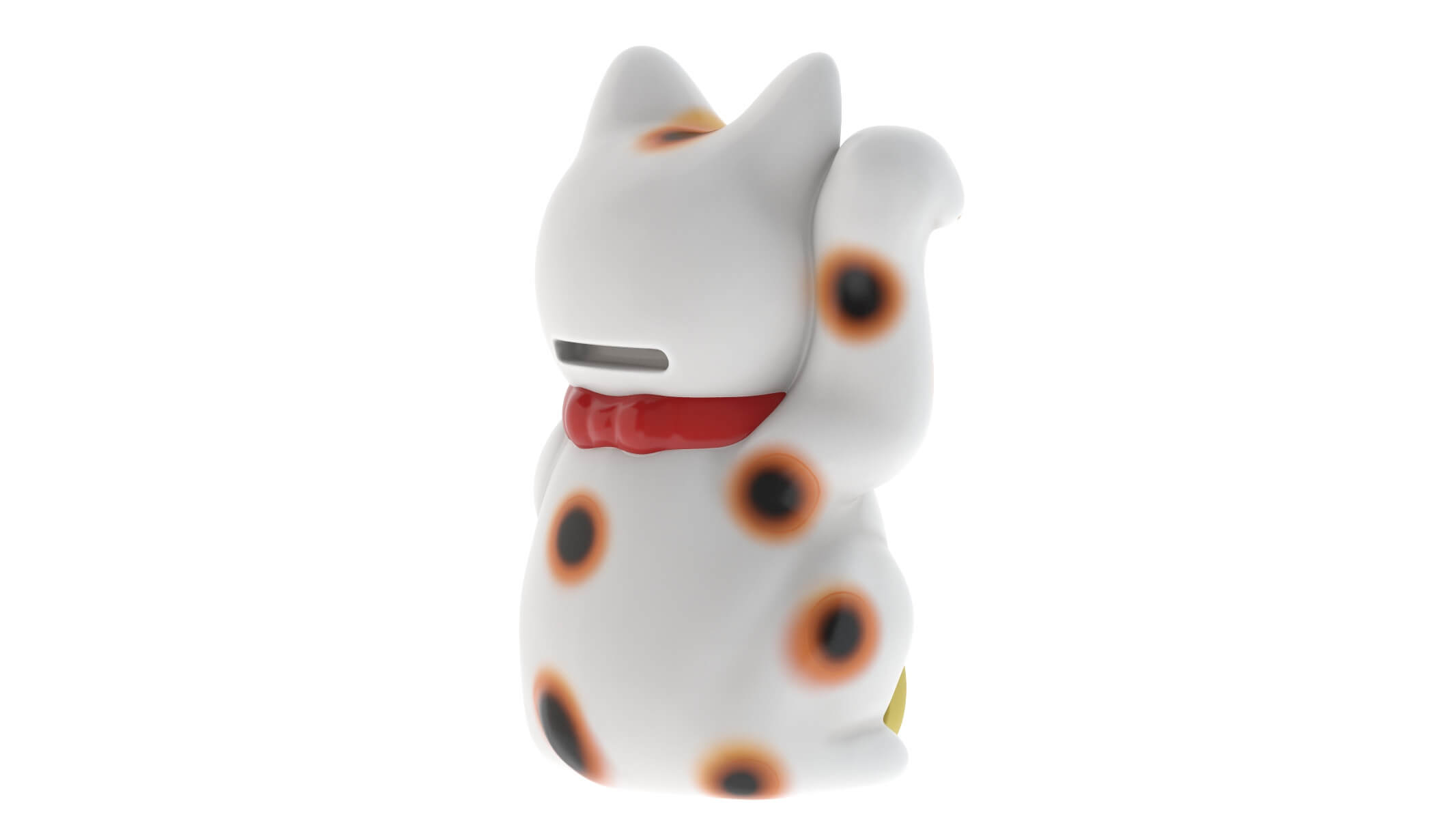 Maneki Neko - 3D Model by frezzy