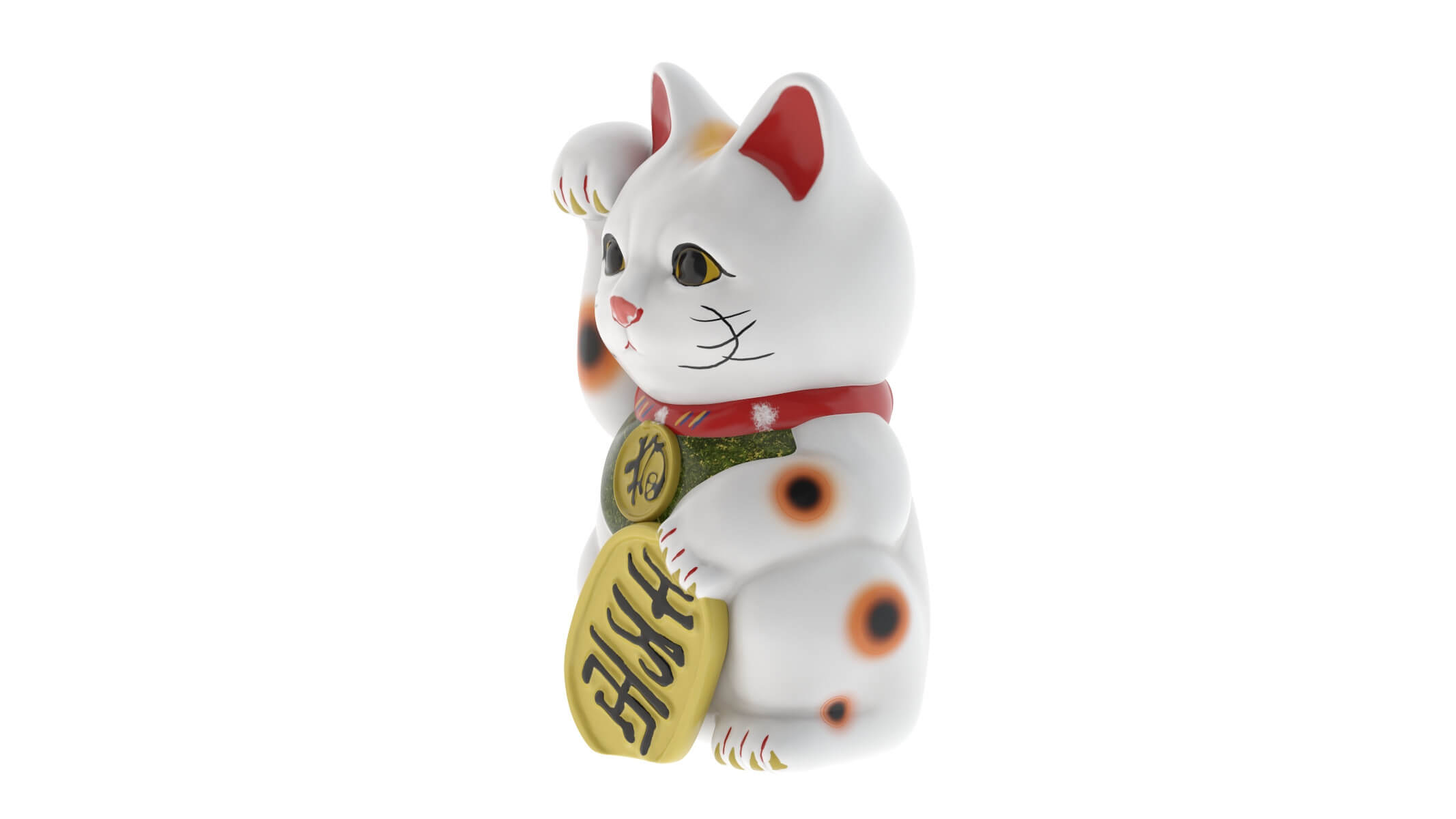 Maneki Neko - 3D Model by frezzy