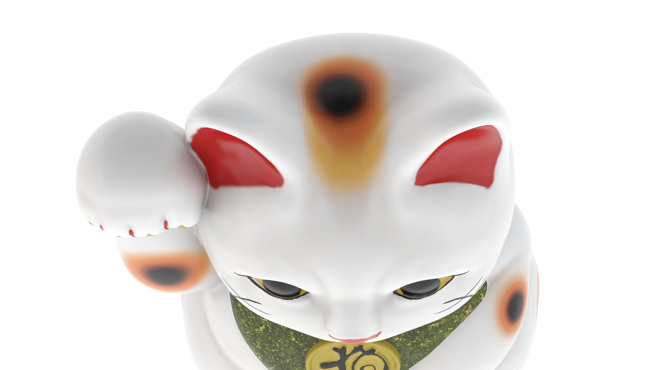 Maneki Neko - 3D Model by frezzy