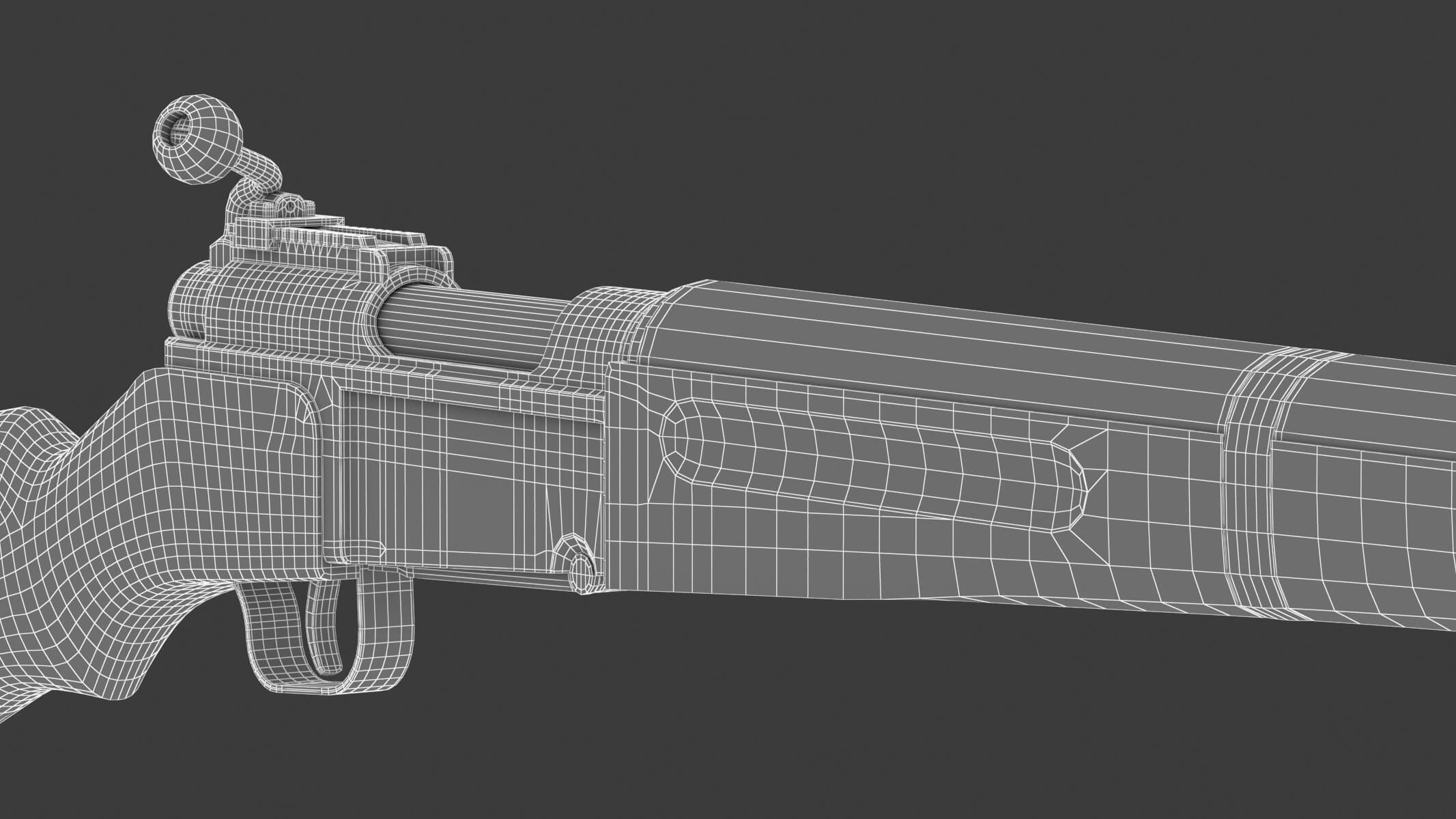 MAS-36 Rifle 3D Model by frezzy