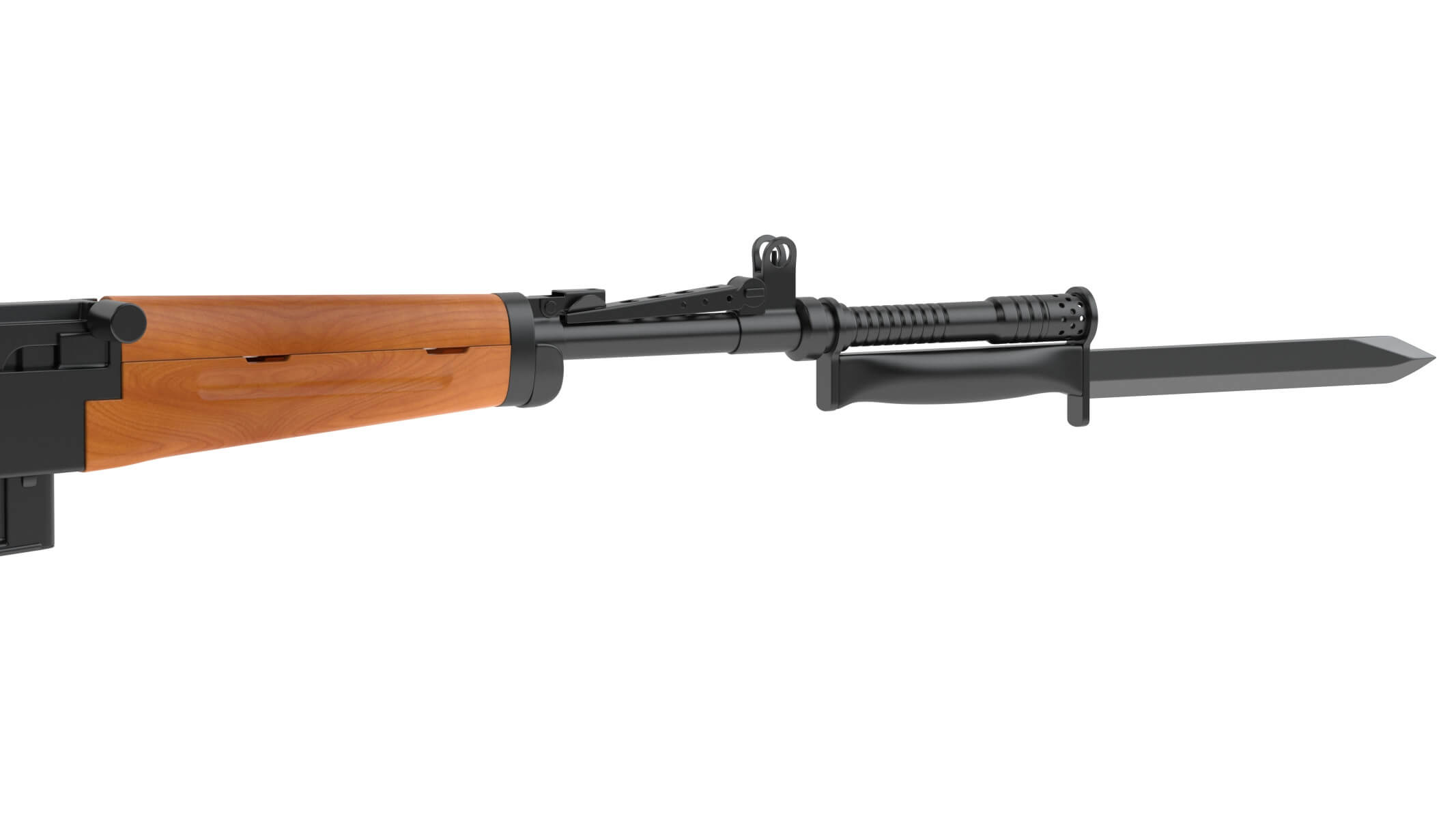 MAS-49 Rifle 3D Model by frezzy