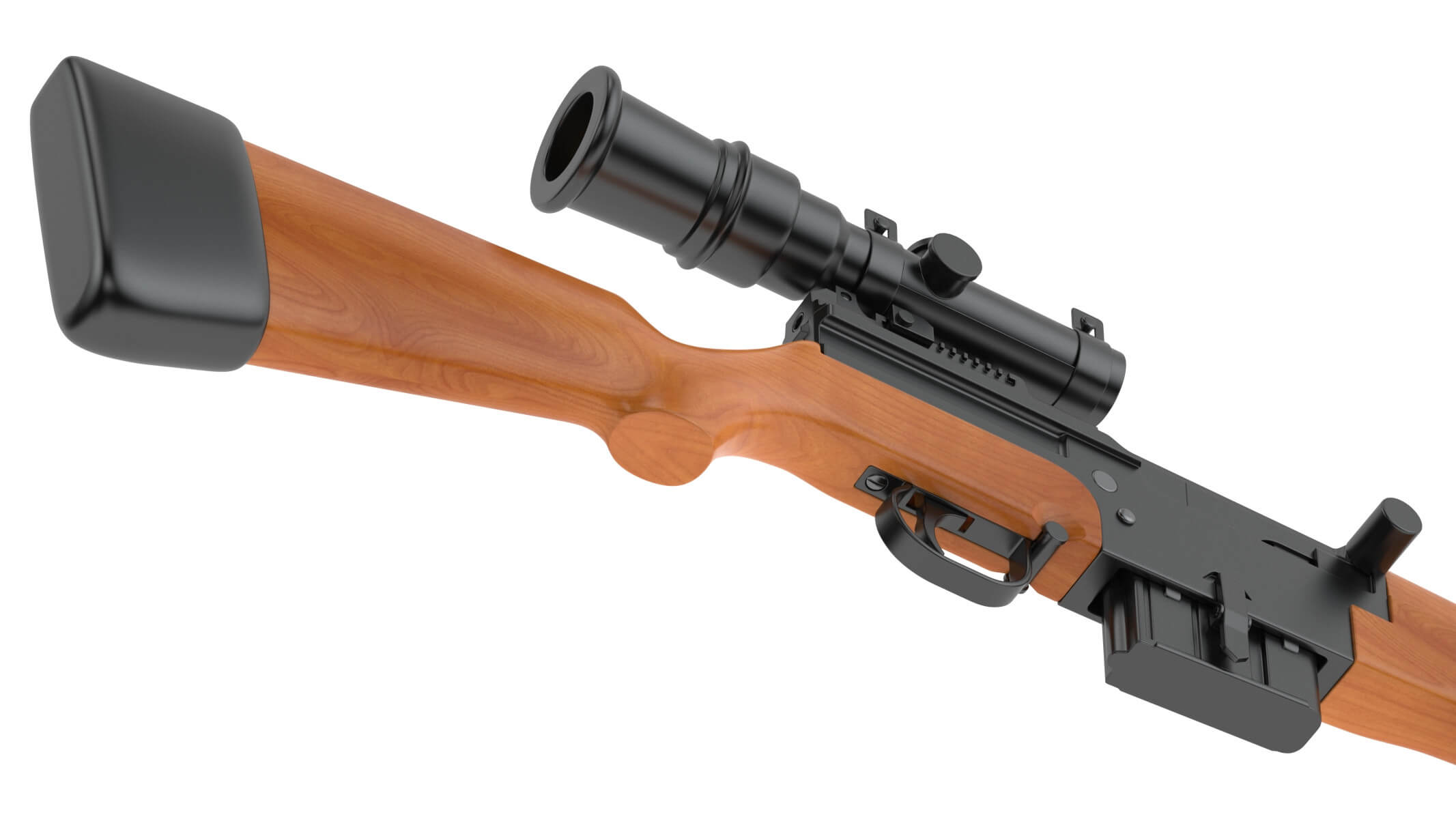 MAS-49 Rifle 3D Model by frezzy