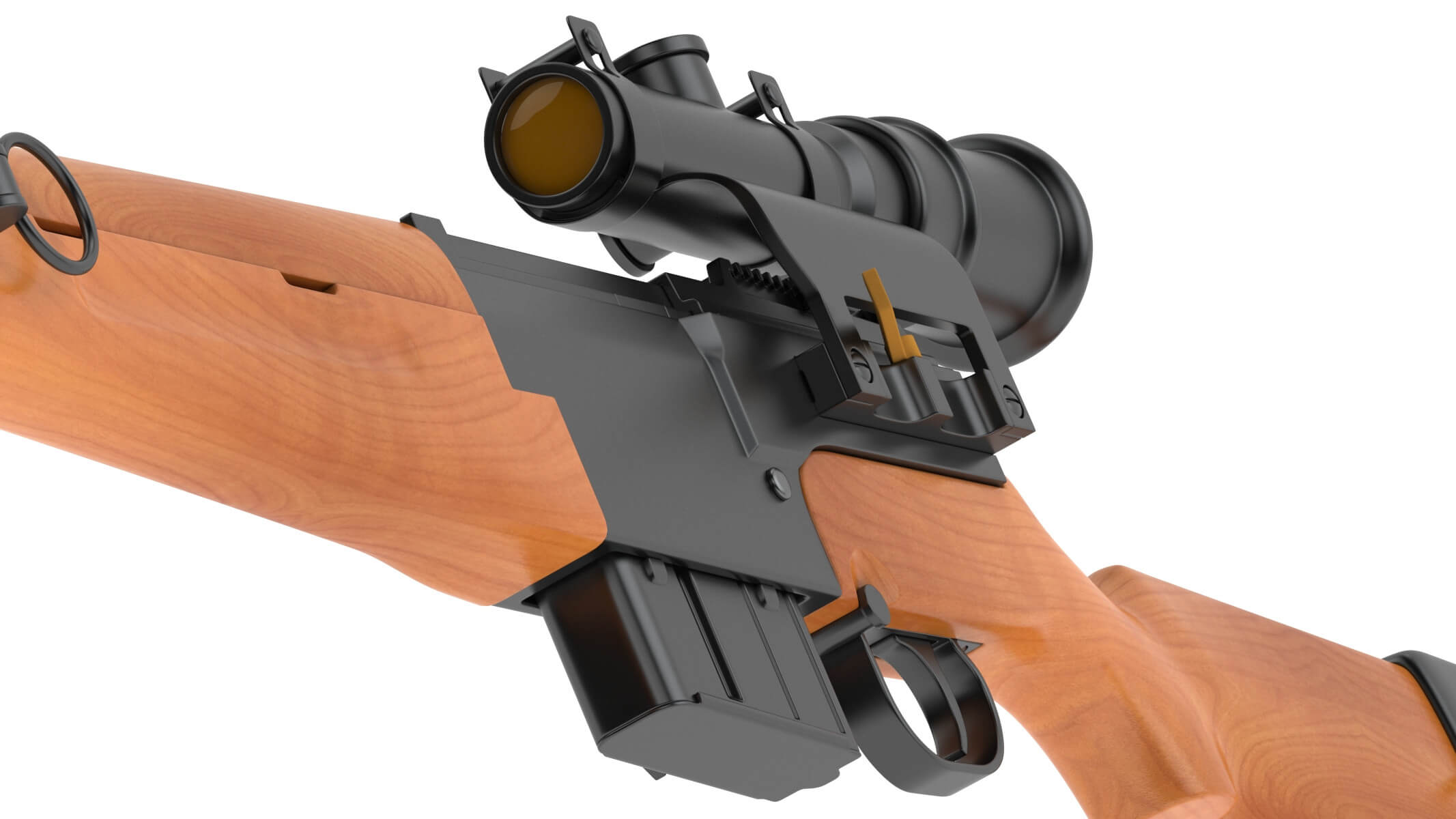 MAS-49 Rifle 3D Model by frezzy