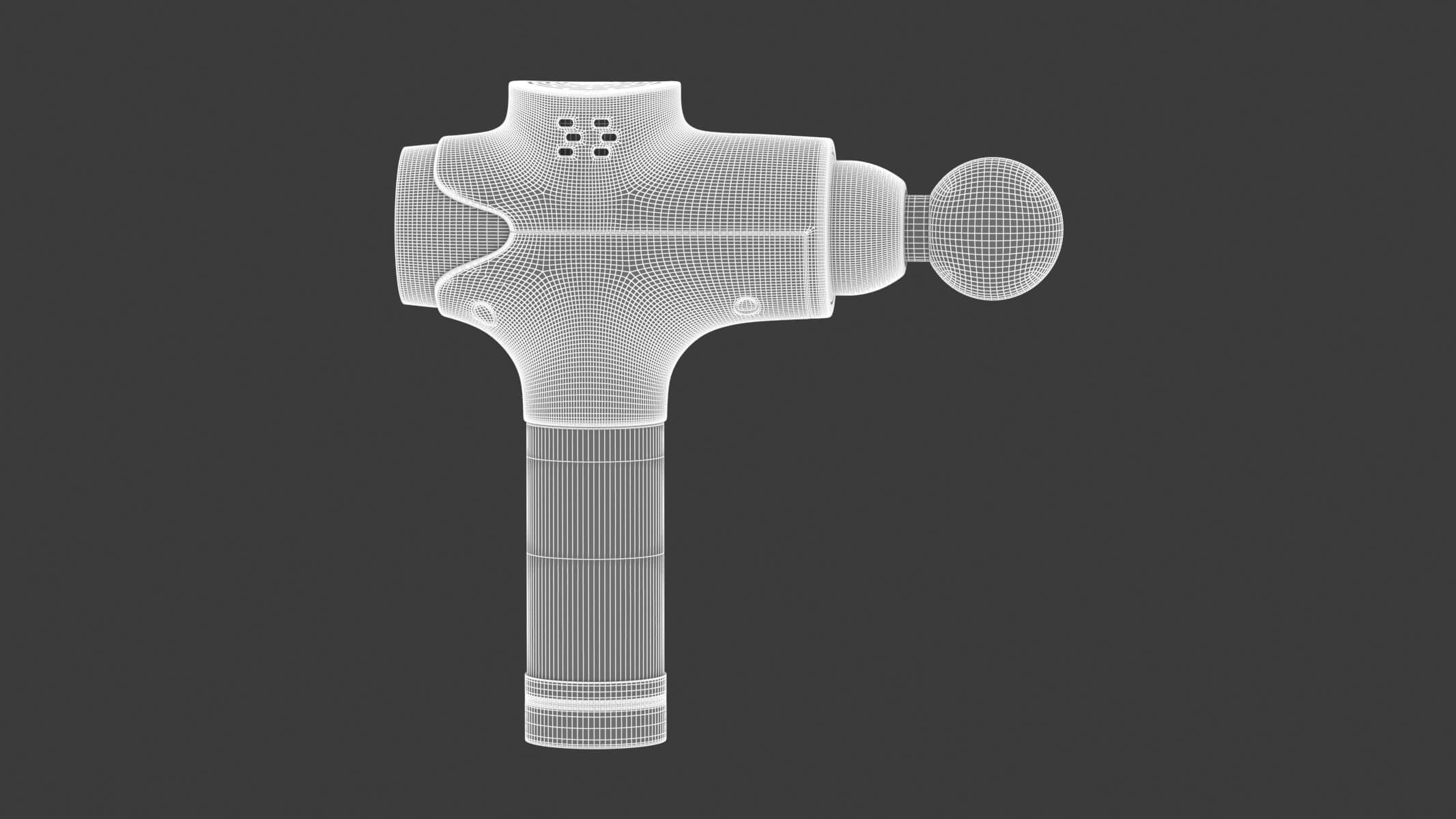 Massage Gun - 3D Model by frezzy