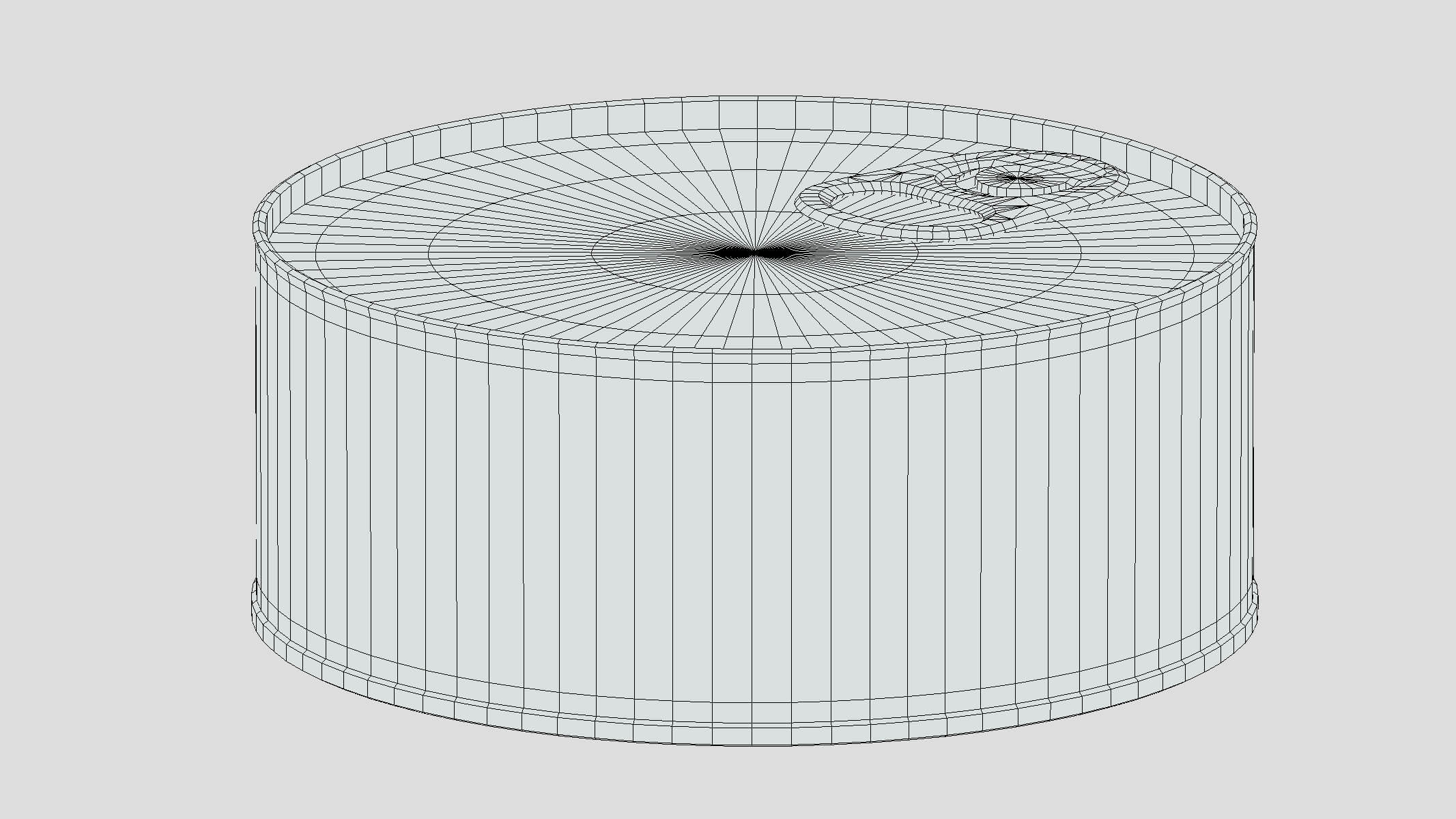Meat Canned Low Poly - 3D Model by frezzy