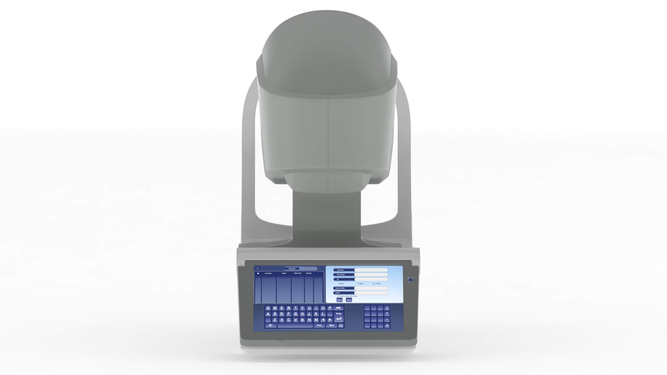 Medical Anterior Segment Analyzer - 3D Model by frezzy