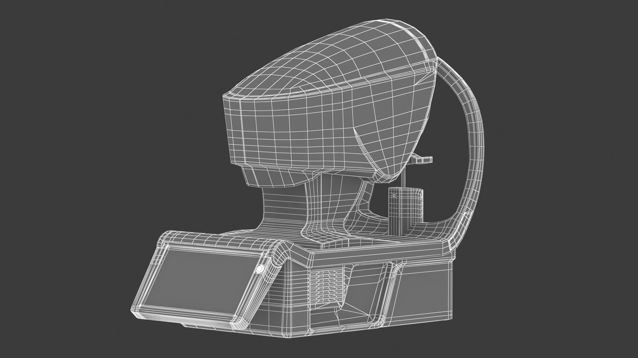 Medical Anterior Segment Analyzer - 3D Model by frezzy