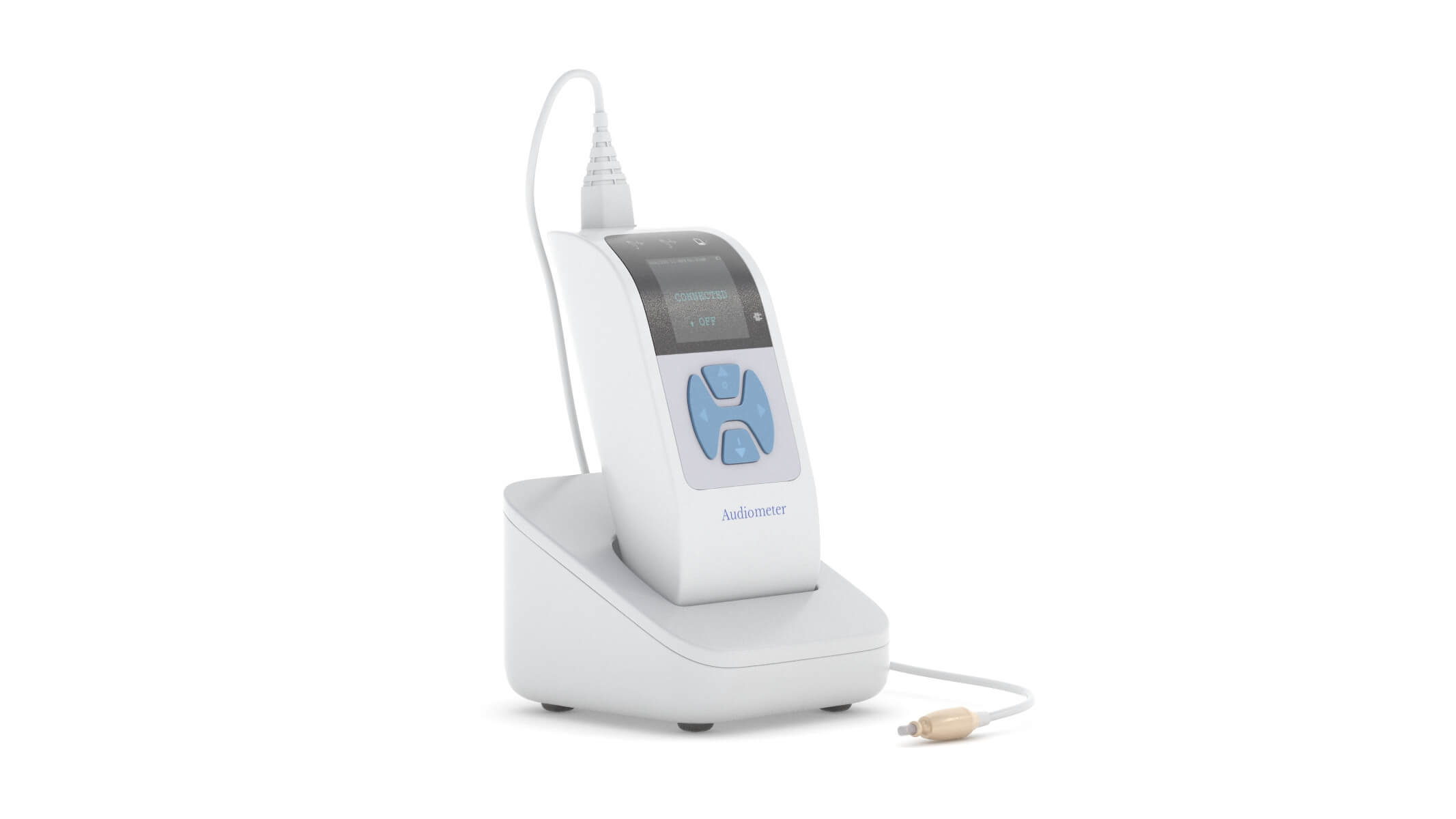 Medical Audiometer Hearing Screener - 3D Model by frezzy